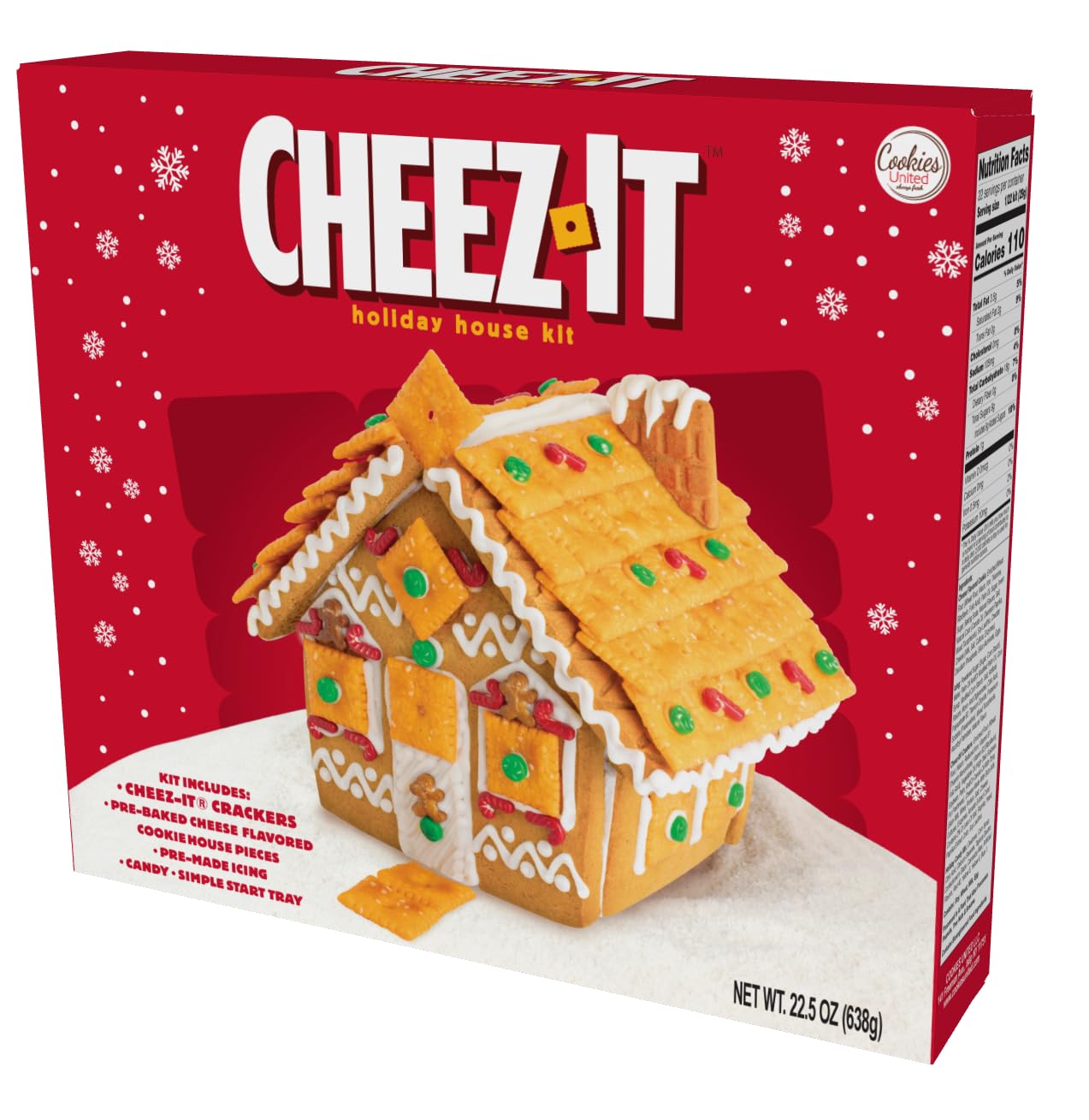 Amazon.com : Cookie United Cheez Holiday House : Grocery & Gourmet Food