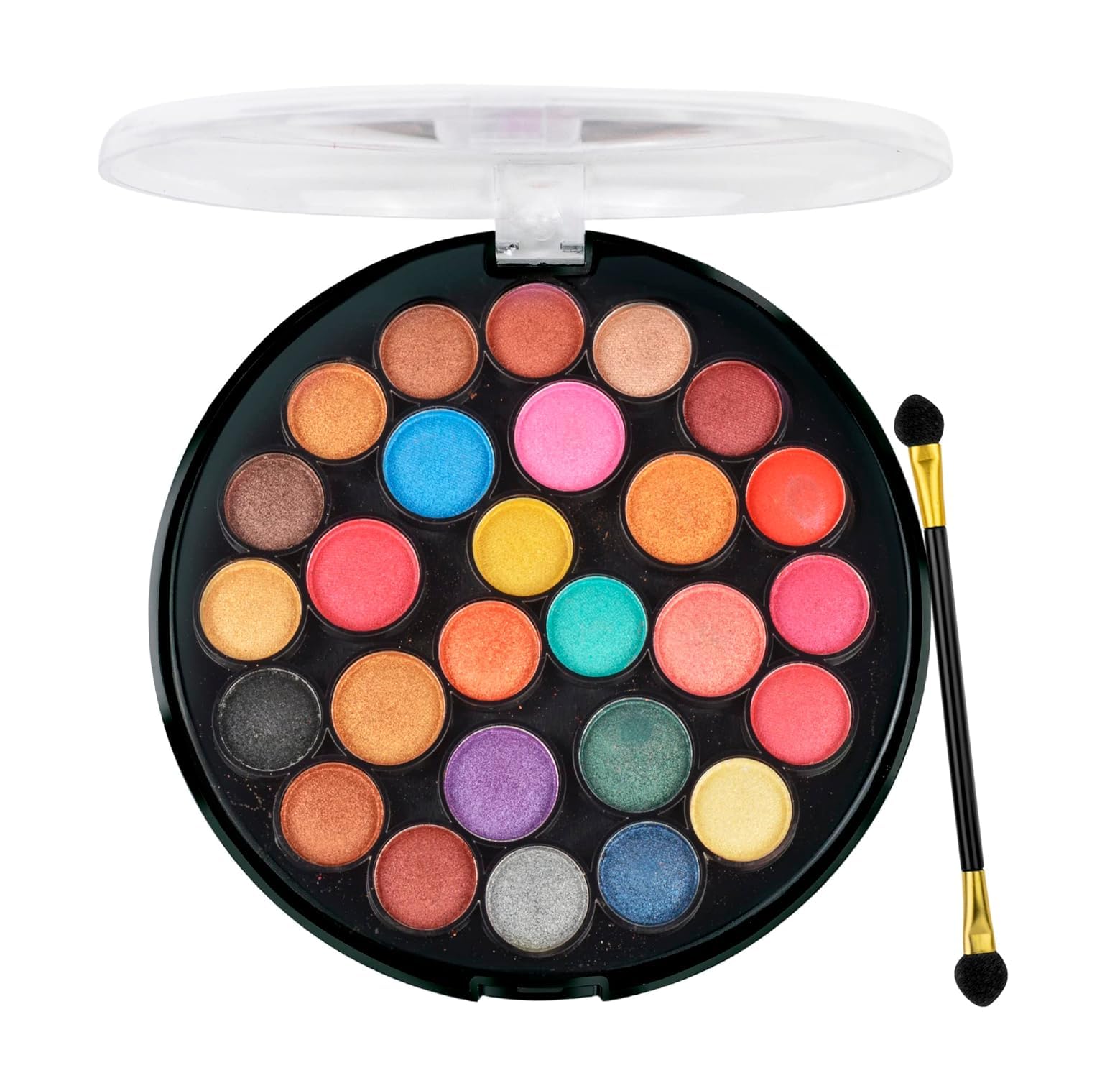 Buy 27 Colors Pearl Matte Shimmer Eyeshadow Palette Multi 30g Red ...