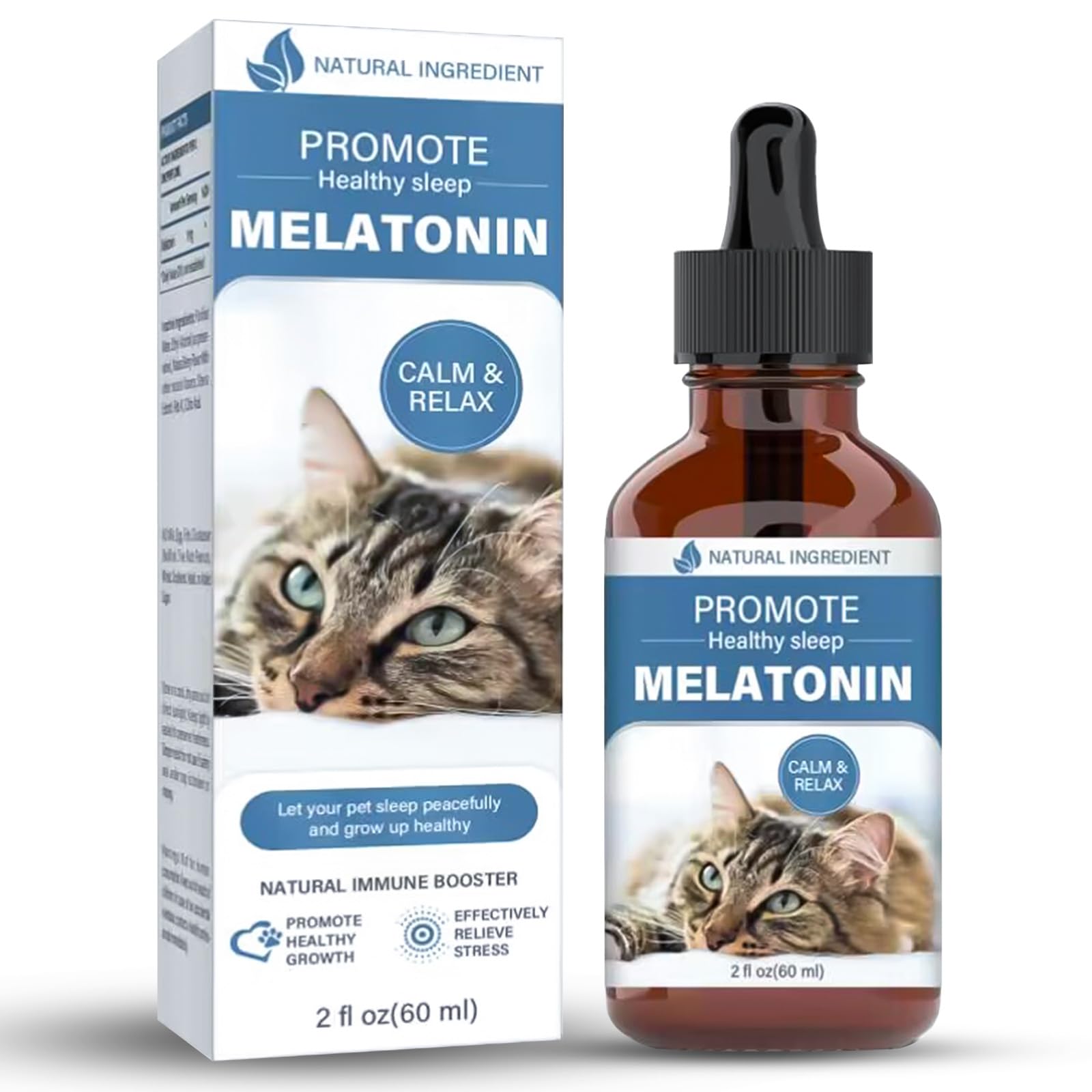 Amazon.com : Cat Melatonin, Melatonin for Cats, Cat Anxiety&Stress ...
