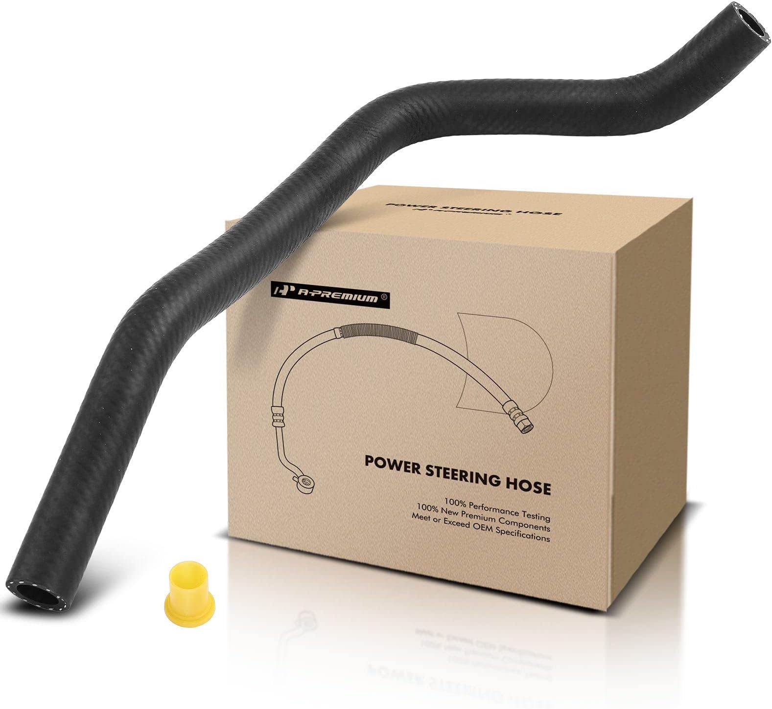 Amazon.com: Toyota 44348-0C010 Power Steering Reservoir Line Hose ...
