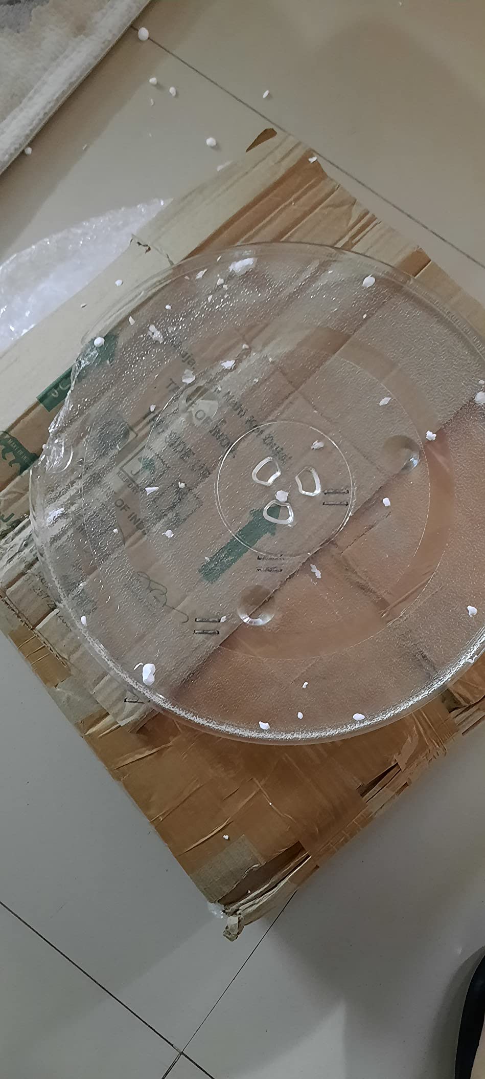 LG/Goldstar Microwave Glass Turntable Tray/Plate 12 3/4 Inch : Amazon ...