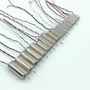 Amazon.com: DC 3V 3.7V Mini Coreless Motor 408 412 610 612 615 716 720 ...