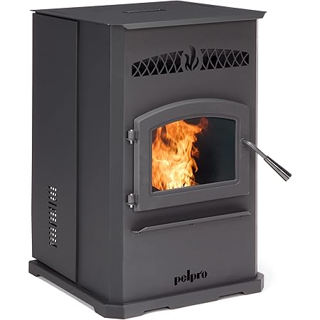 Amazon.com: PelPro PP60 Pellet Stove for Home Heating Fireplaces - 60 ...