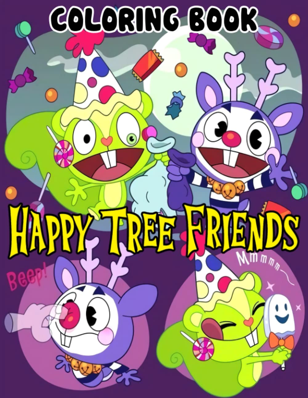 Happy Tree Friends Coloring Book Over 100 Coloring Pages Of Happy ...