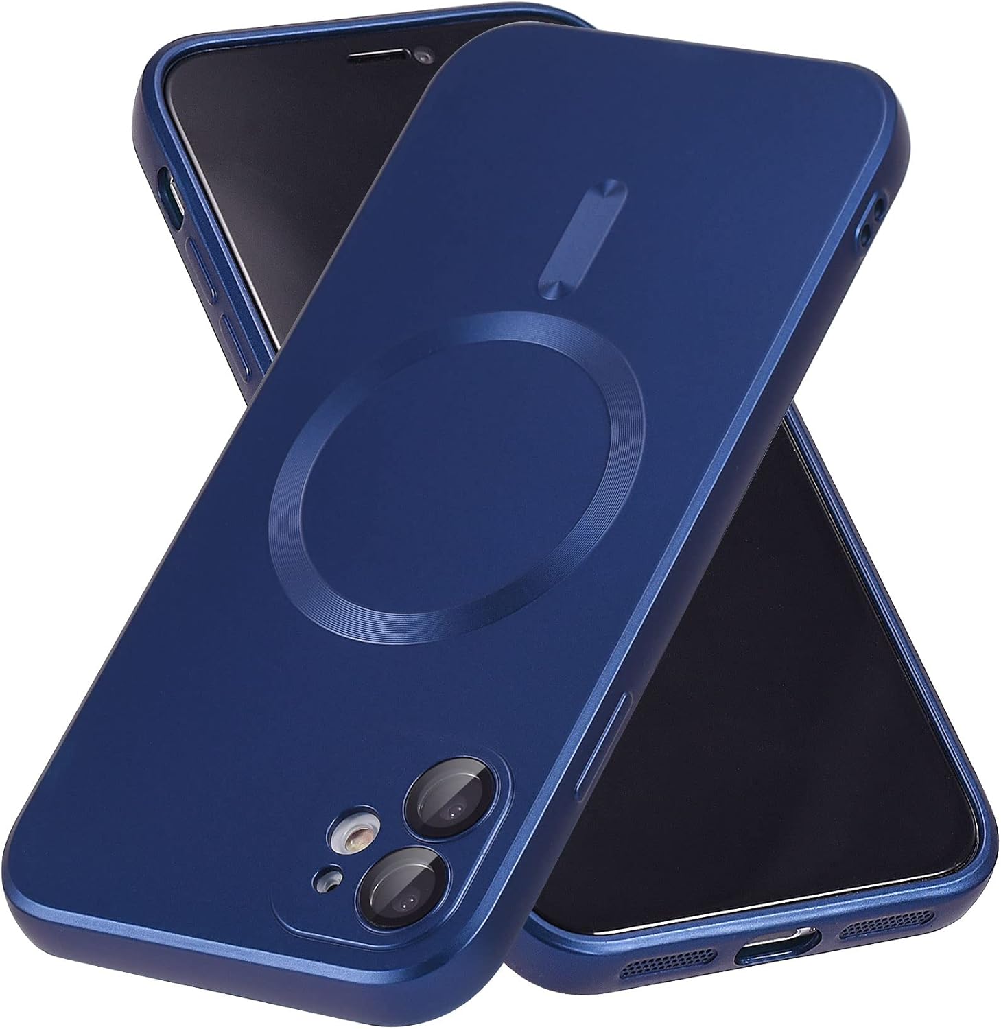 Amazon.com: Yetagso Magnetic for iPhone 12 Case,Soft Slim Fit Anti ...