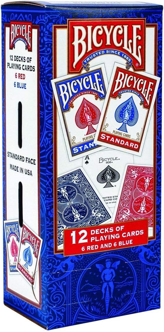 Bicycle Standard Index Playing Cards, 12 Pack : Amazon.ca: Sports ...
