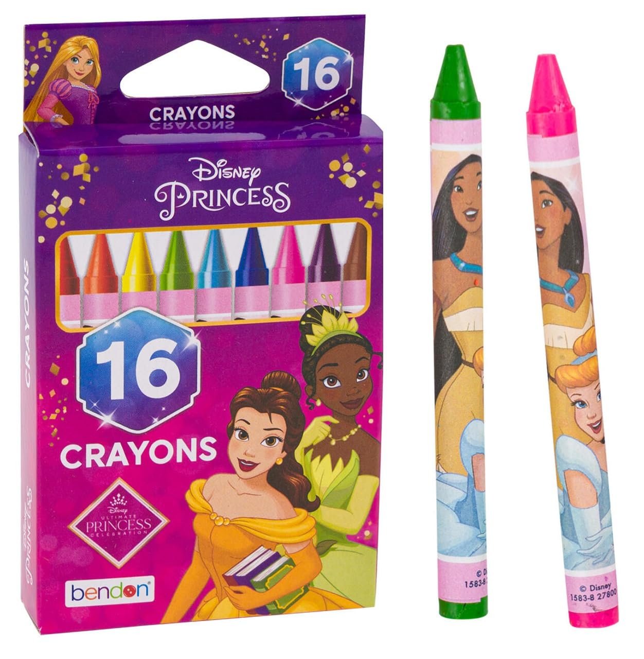 Amazon.com: Disney Princess 16 Count Crayons : Toys & Games
