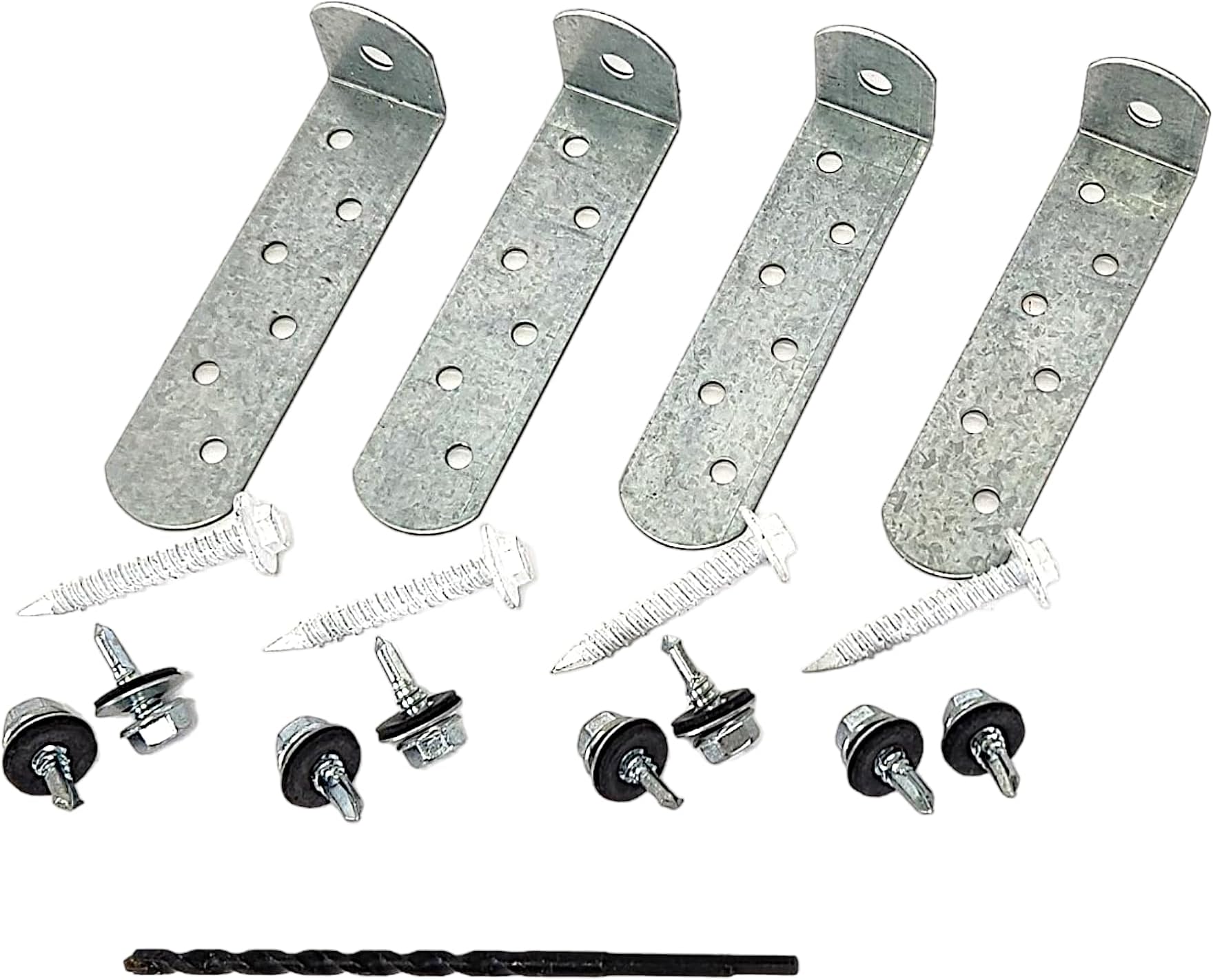 Amazon.com: Universal Condenser Tie Down Kit 4" - Heavy-Duty Galvanized ...