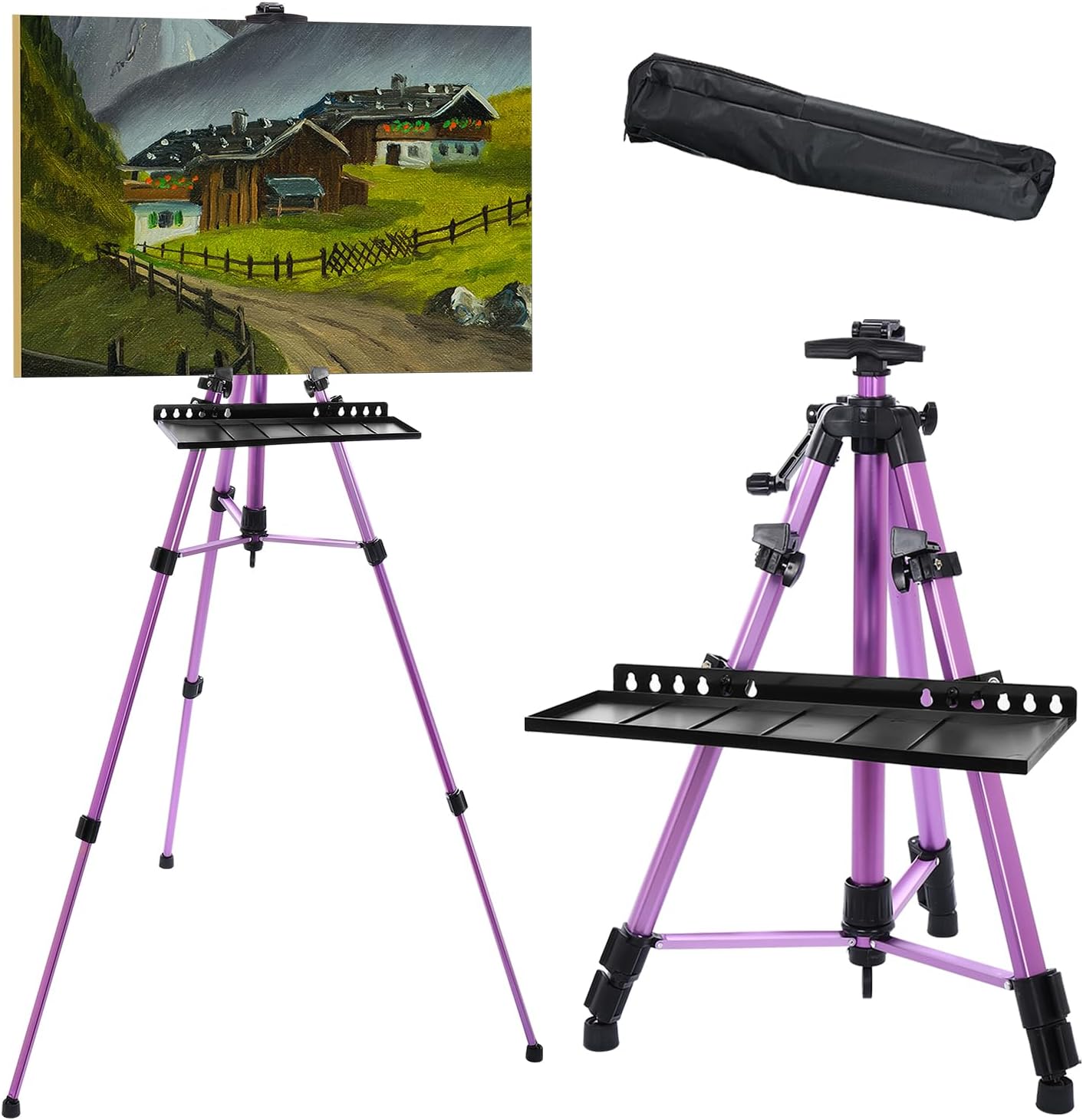 Amazon.com: PATIKIL Artist Easel Stand, Paint Easel for Canvas Painting ...