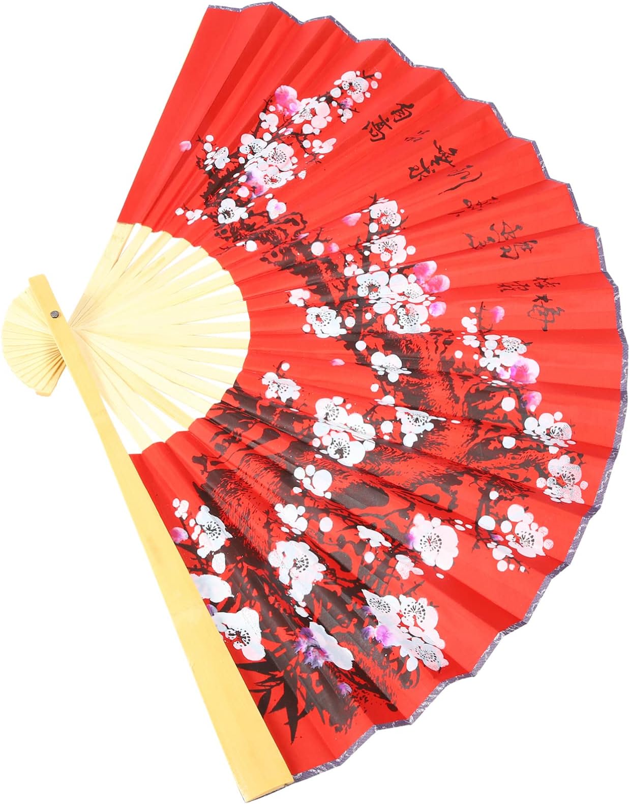 Amazon.com: "Classic 20"" Oriental Feng Shui Wall Fan-Flowers" : Home ...