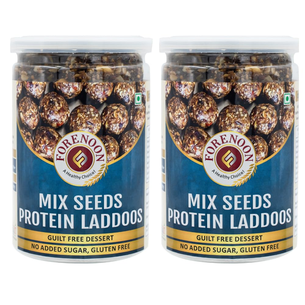 Fore Noon Mix Seeds Dates Almonds Protein Laddoo |Gluten Free | Healthy ...