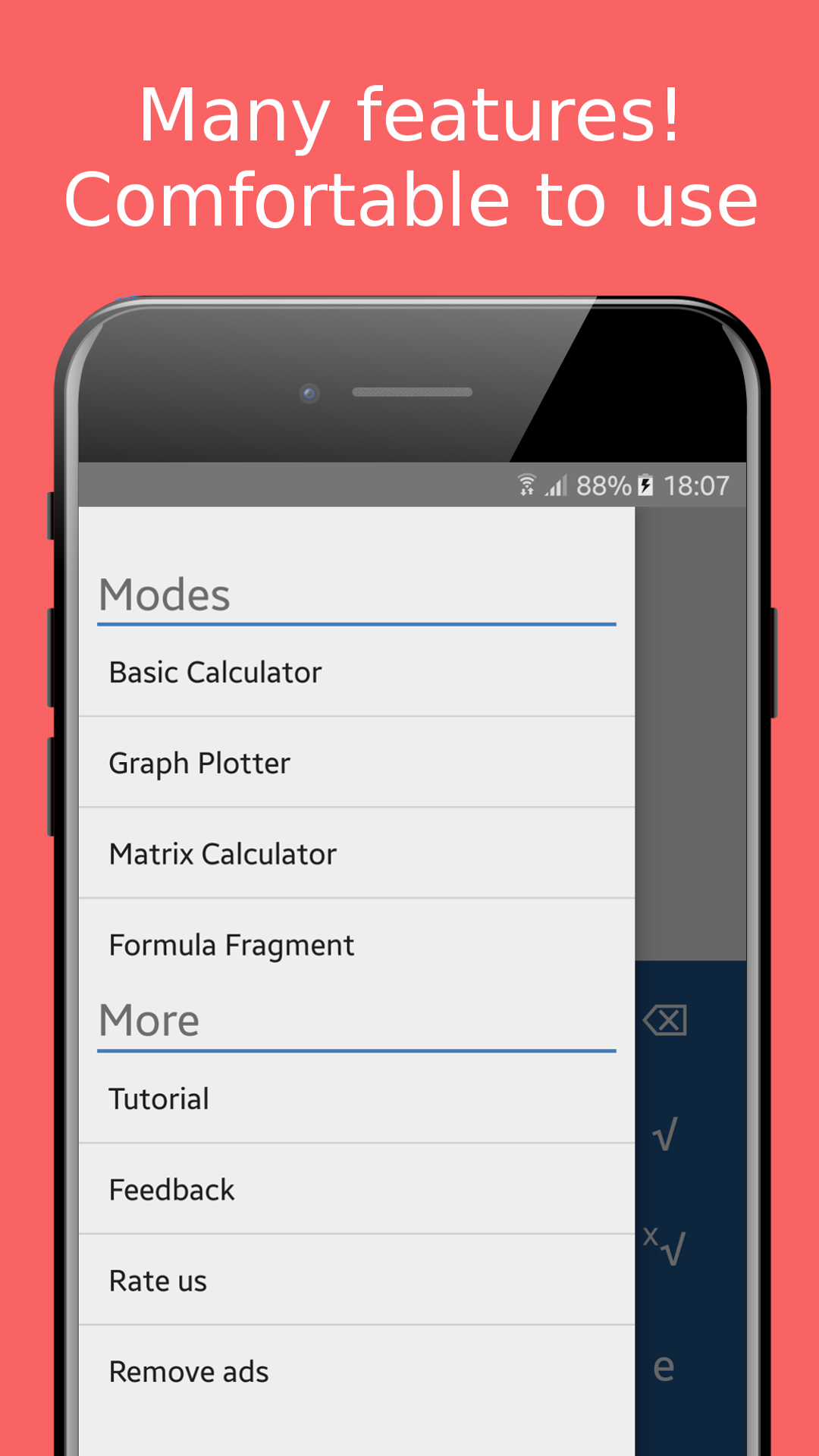 CMG Calculator - calculations, graph plotting, matrix operations and more - App on Amazon Appstore