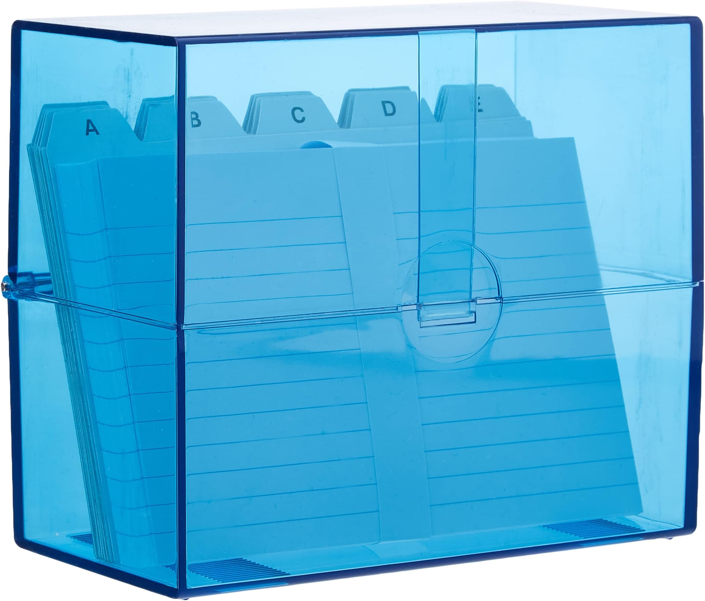 Wedo 2506303 Card boxes (DIN A6 transverse for about 200 cards, plastic ...