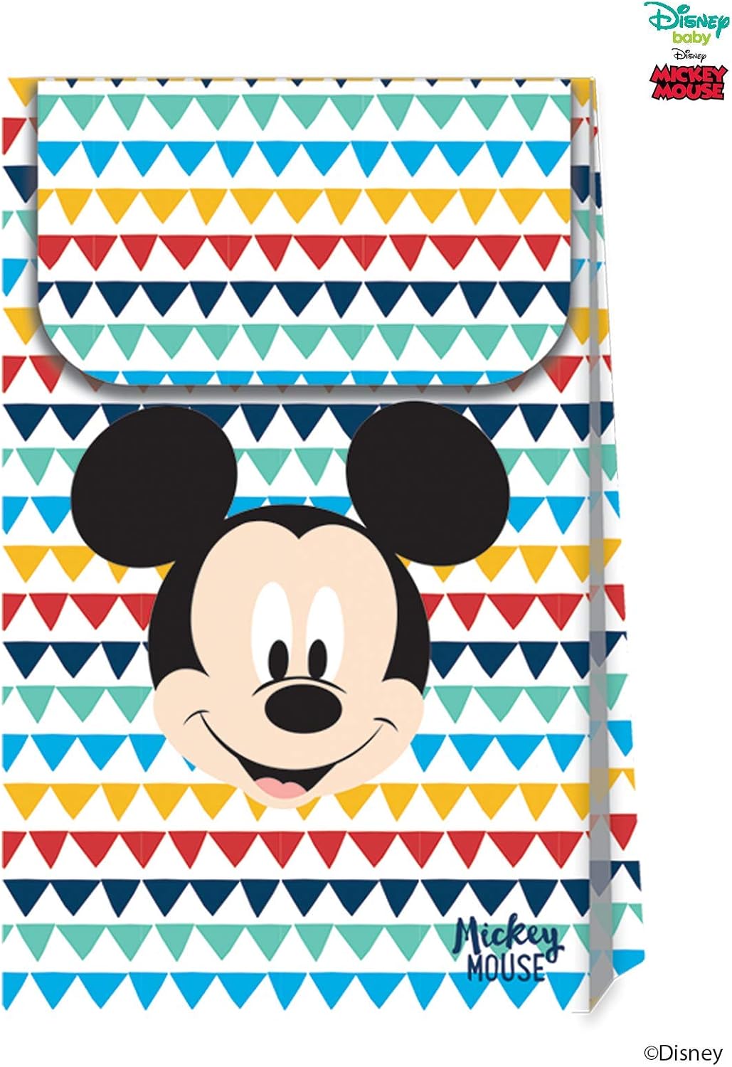 Amazon.com: Procos Awesome Mickey Paper Party Bags (6 Pack) : Home ...