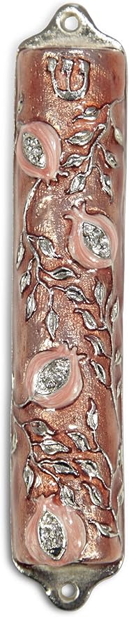 Amazon.com: Creative Judaica Bless This House with Mezuzah Case ...