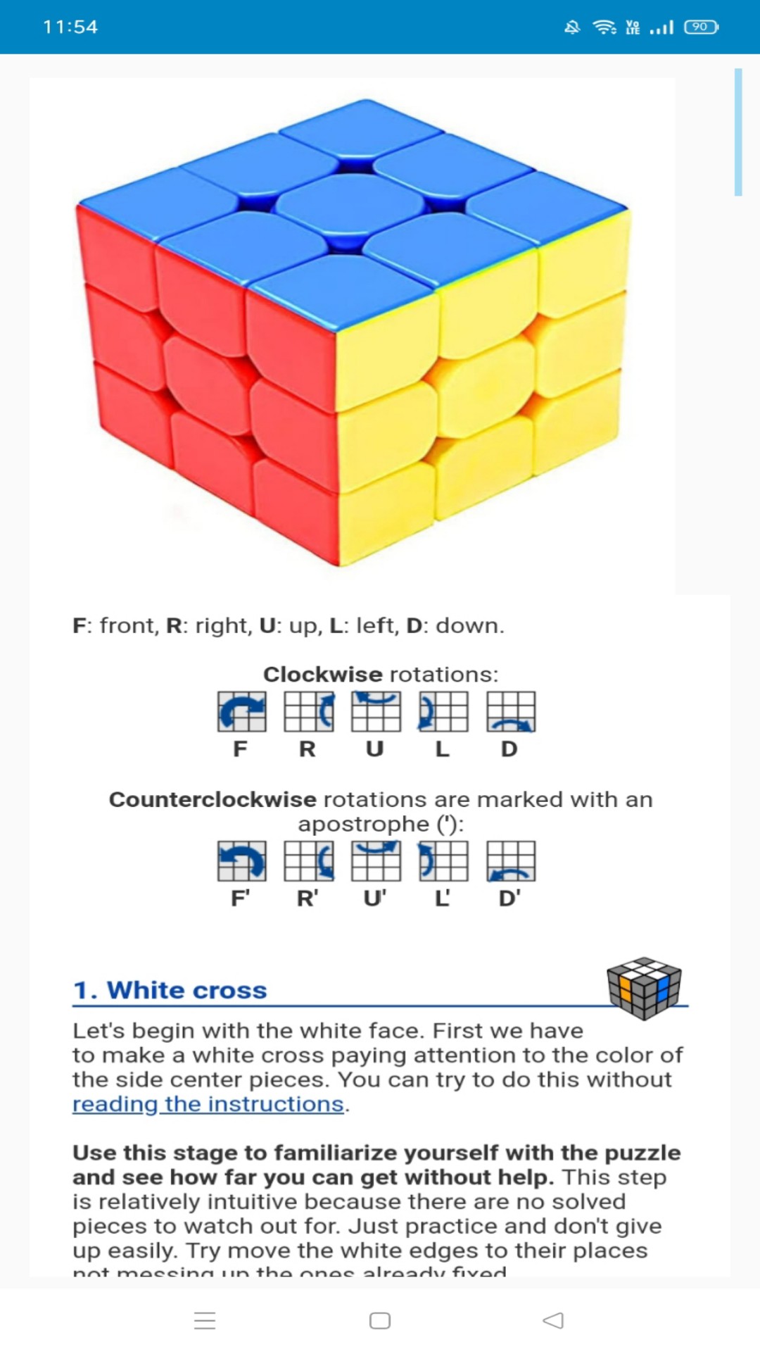 All Rubiks Tutorial - App on Amazon Appstore