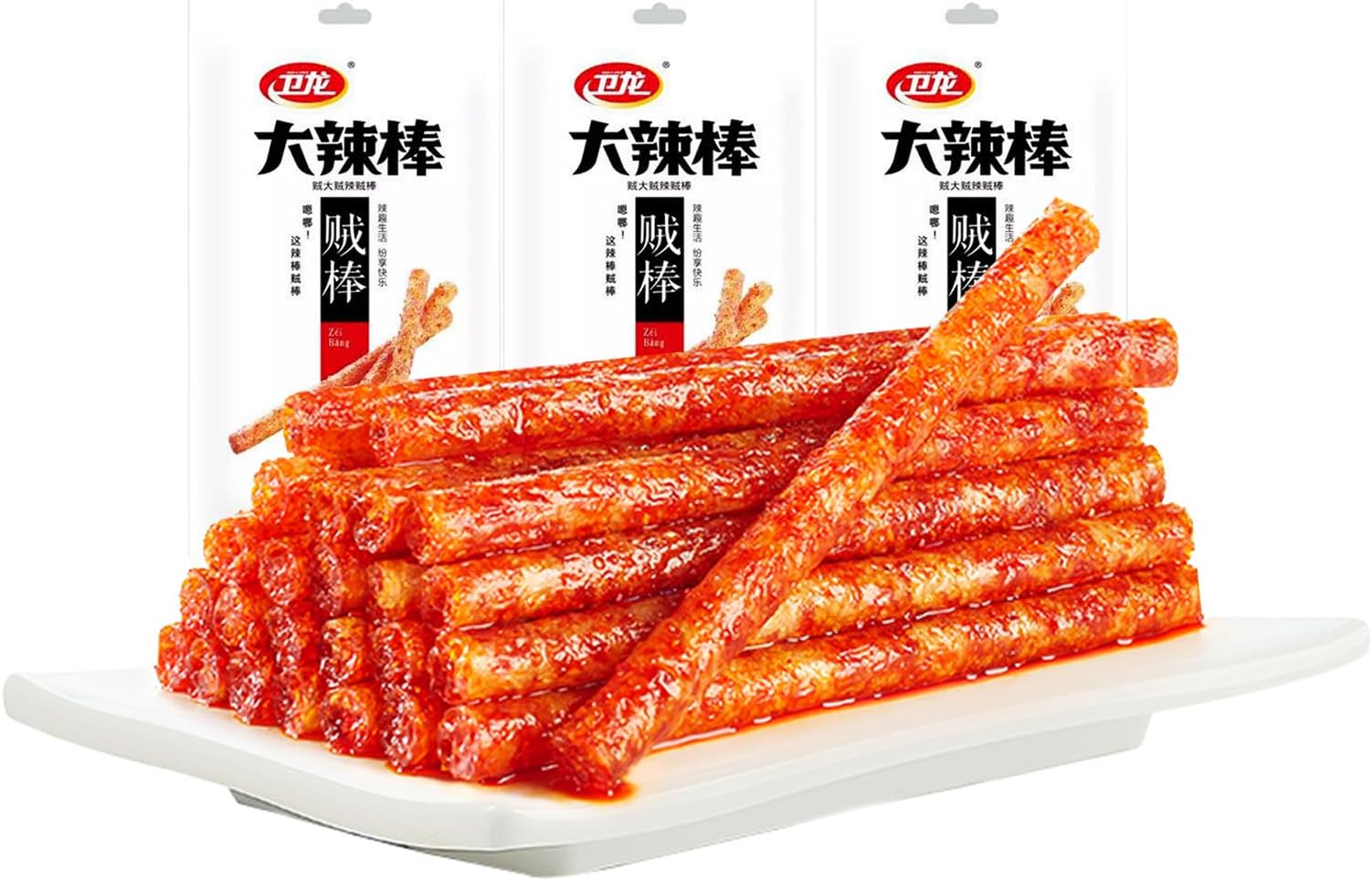 Amazon.com : TXDYNLLK Latiao Spicy Strips 3 Packs Latiao Spicy Gluten ...