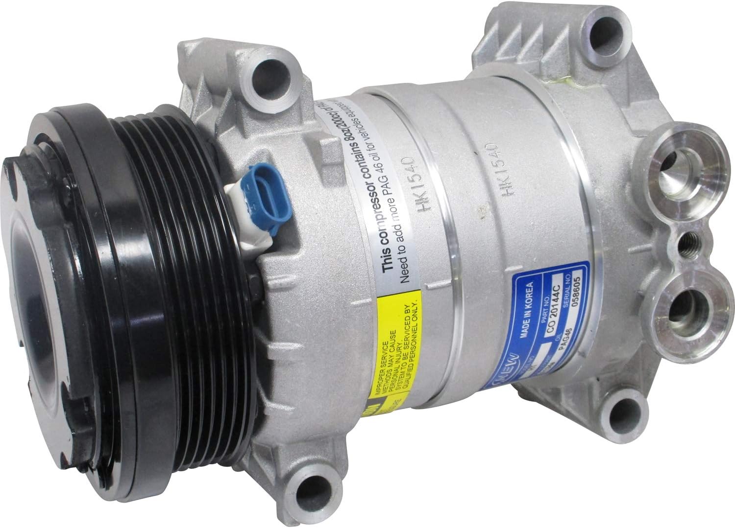 Amazon.com: A/C Compressor HT6 for Chevrolet Astro/GMC Safari QR ...
