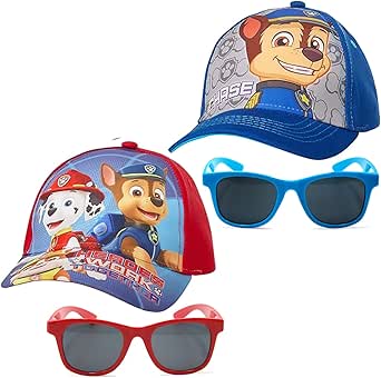 Amazon.com: Nickelodeon Boys' Paw Patrol Baseball Cap - 2 Pack Chase ...