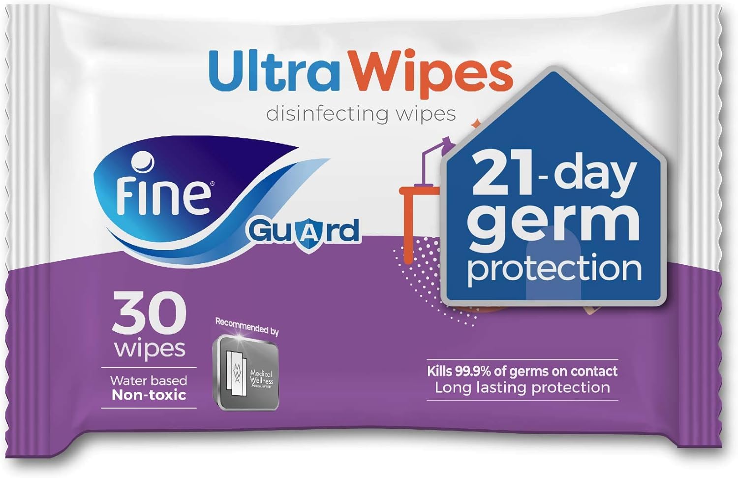 Fine Guard Wet Wipes 30 Sheets X 1 Ply - Fine Guard® Ultra Wipes With ...