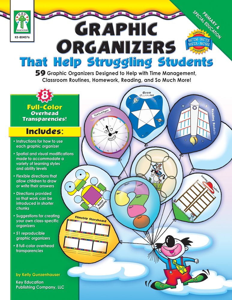 Graphic Organizers That Help Struggling Students, Grades K - 3: 59 ...