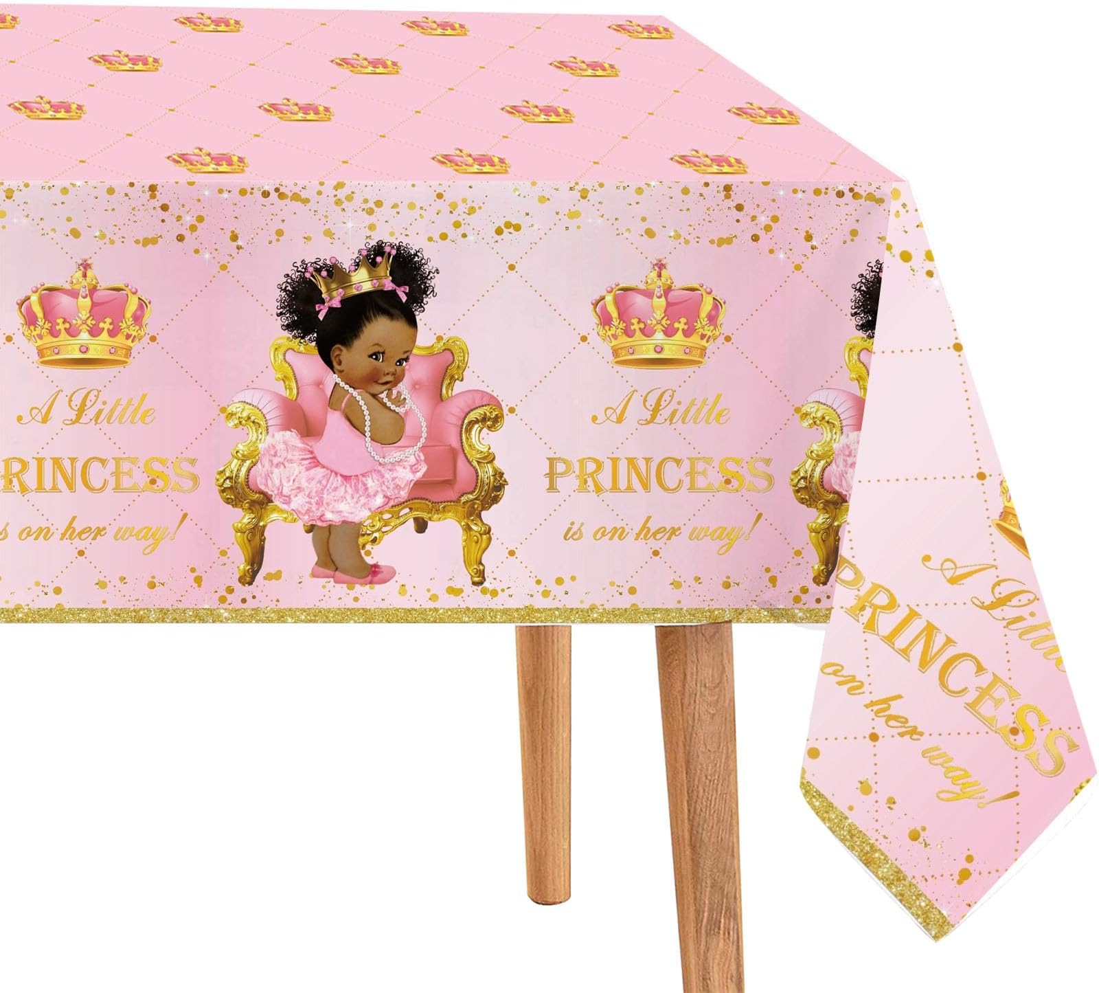 Amazon.com: Yuzioey 6 Pack Royal Princess Tablecloths Princess Bay ...