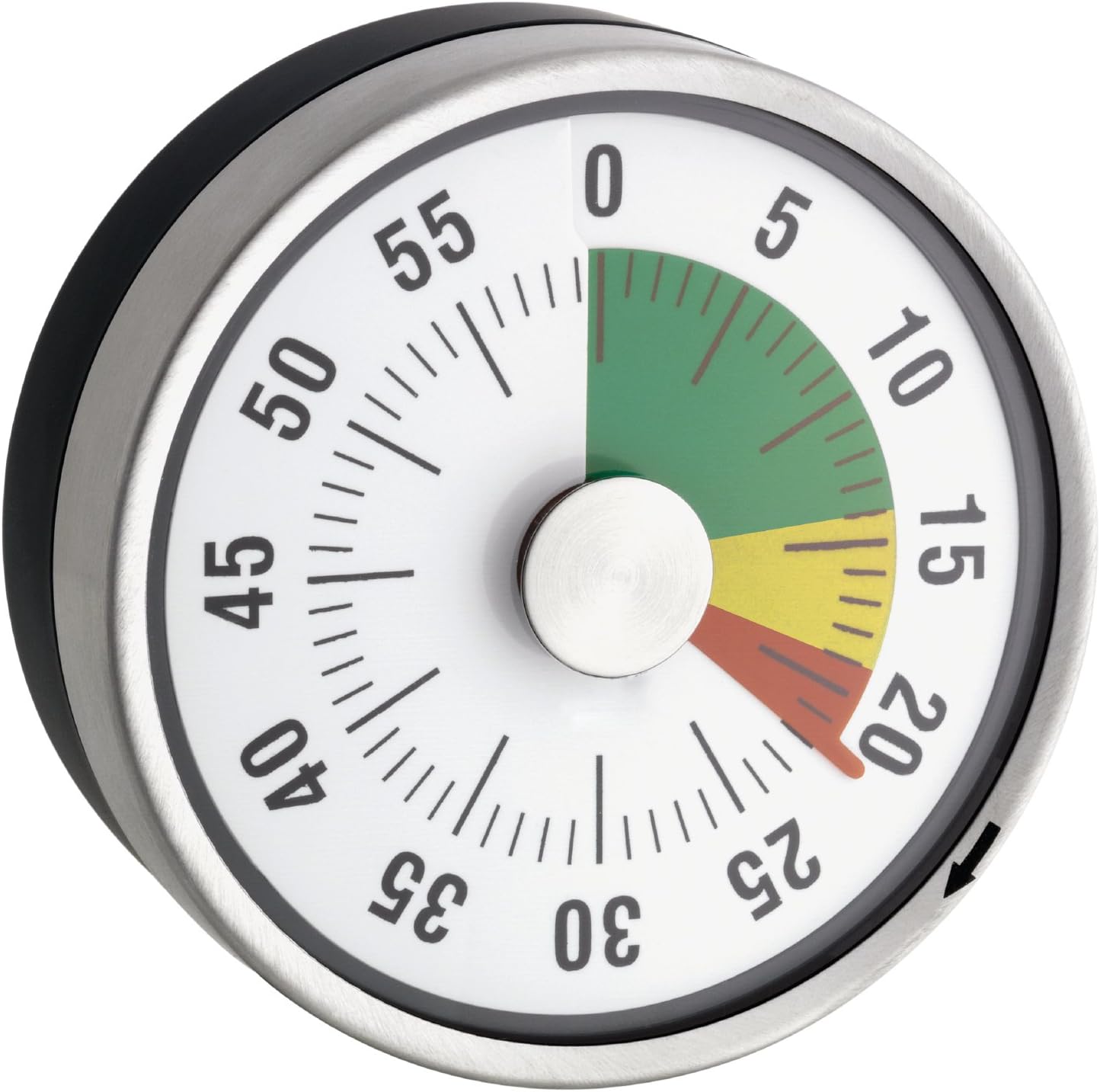 Amazon.de: TimeTex Zeitdauer-Uhr Automatik Compact - Ampel-Scheibe rot ...