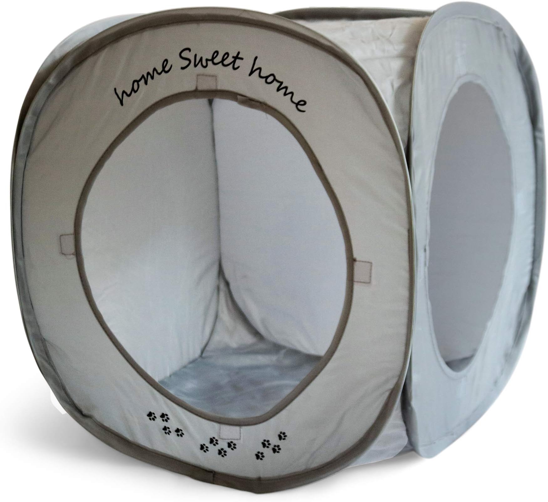 Feline Ruff Home Sweet Home Pop Up Cat Cube. A Collapsible Indoor Cat ...