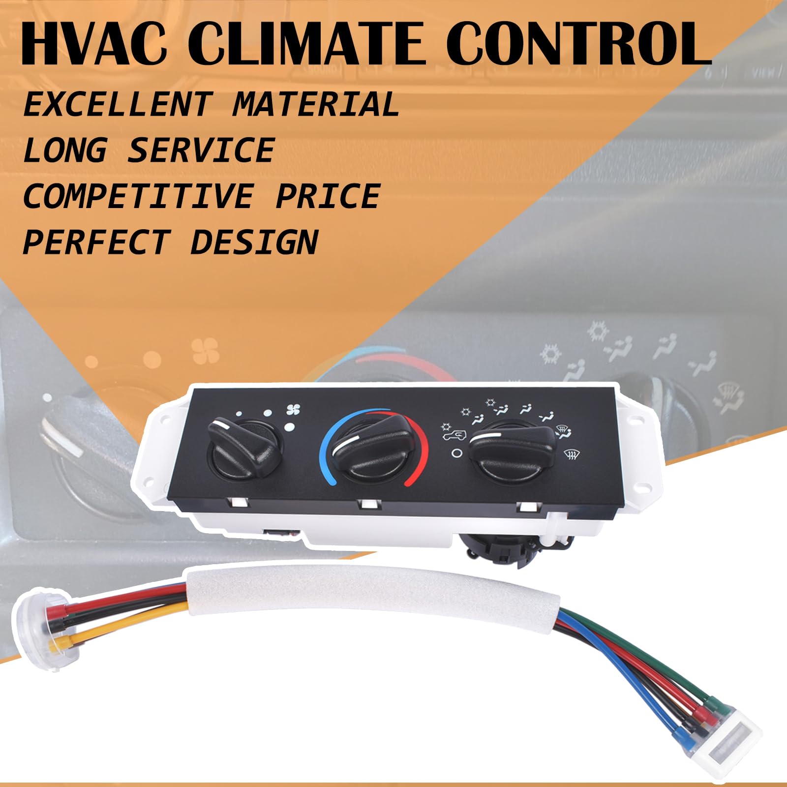 Snapklik.com : Bicos HS-373 55037473AB HVAC Climate Control Panel