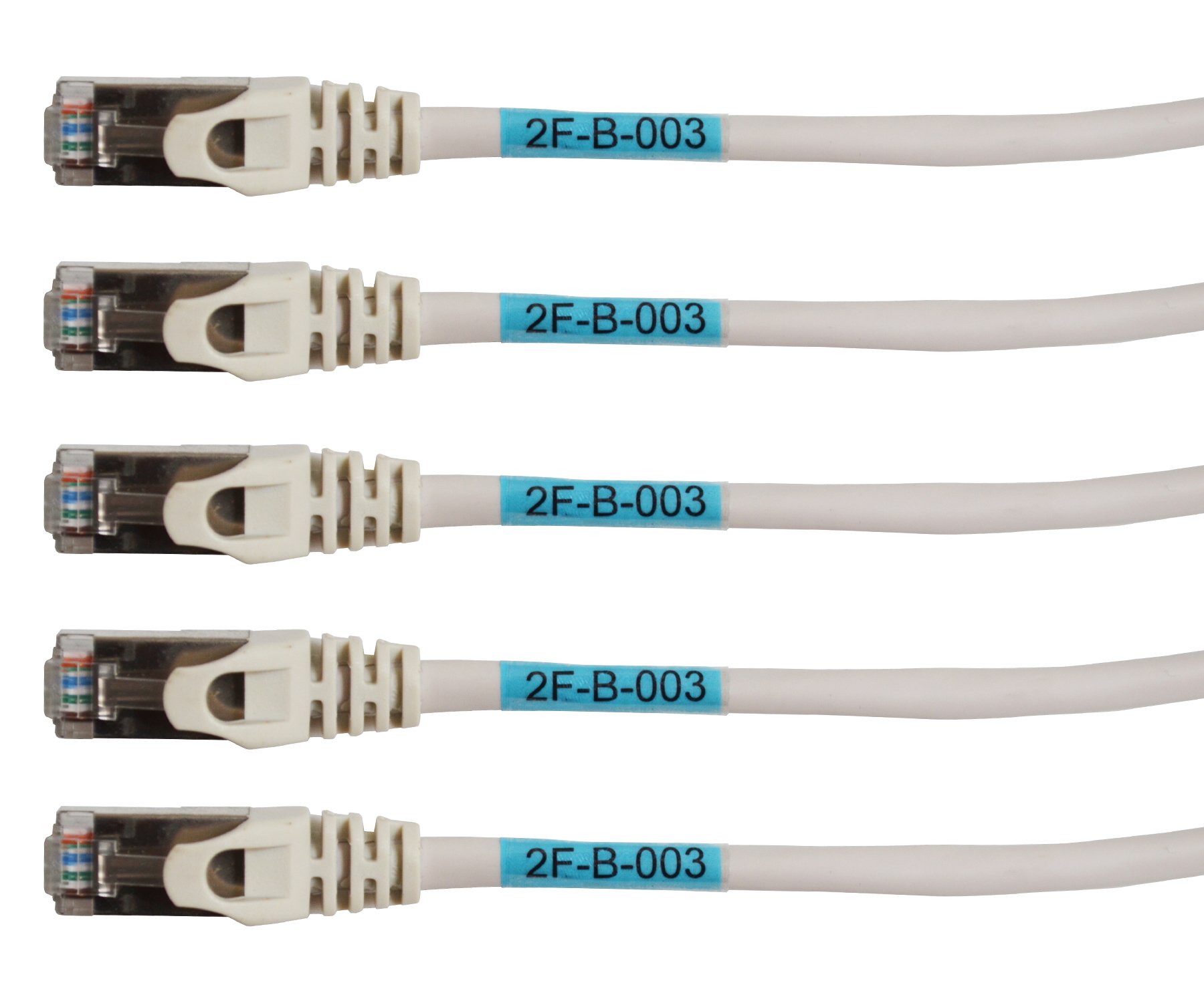 Buy Mr-Label® Vinyl Self-Laminating Printable Cable Labels ...