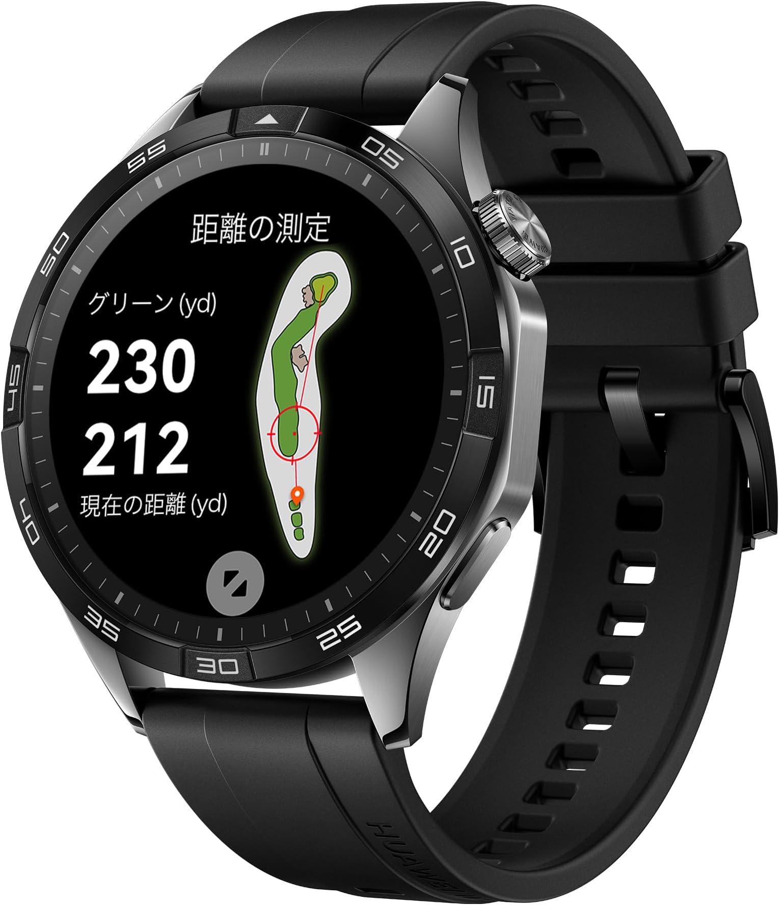 Amazon.co.jp: HUAWEI(ファーウェイ) WATCH GT 4 46mm ゴルフナビ搭載 スマートウォッチ コース攻略 練習モード 最長14日間持続ロングバッテリー GNSS ...