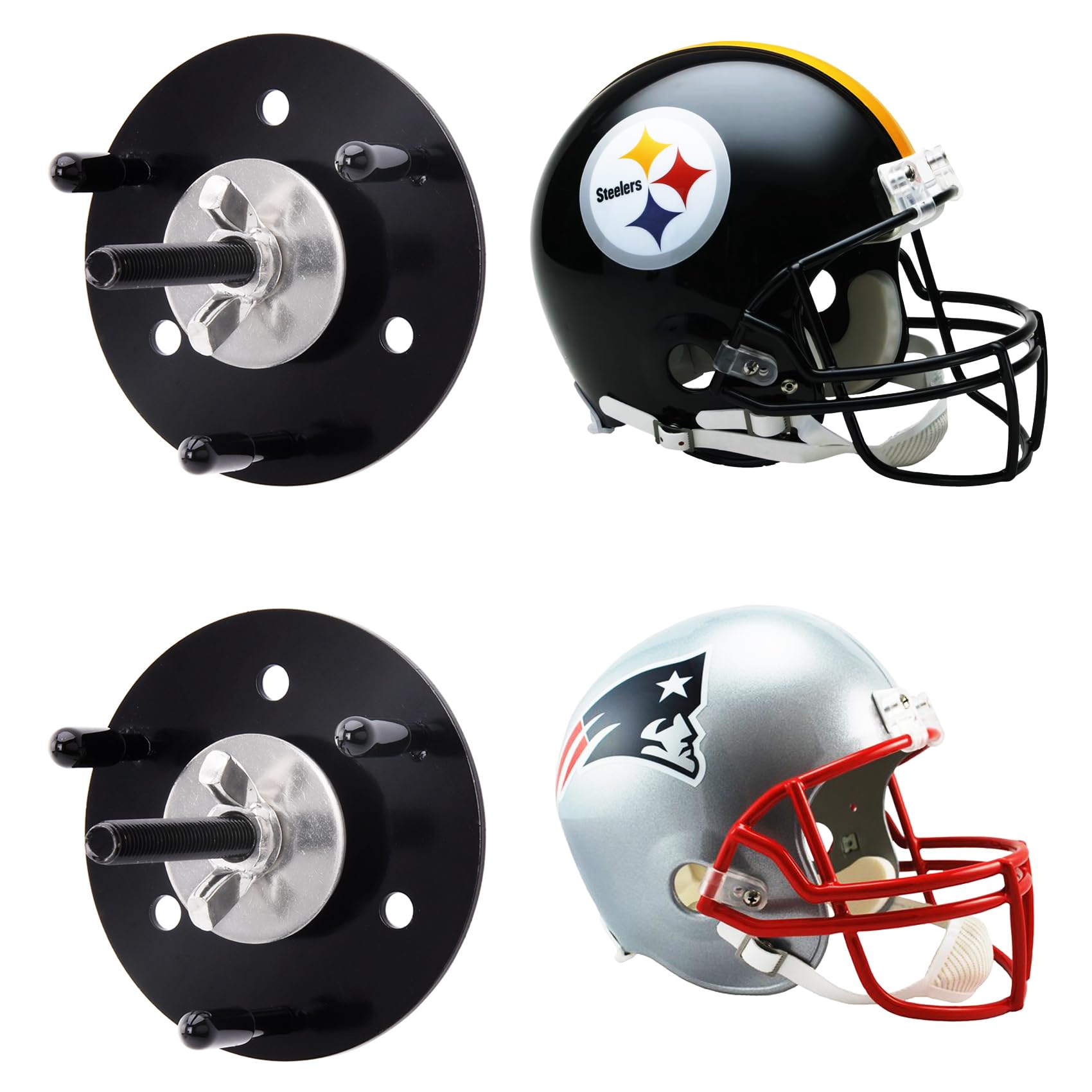 Helmet Wall Mount Floating Football – Hidden Display Stand For Full ...