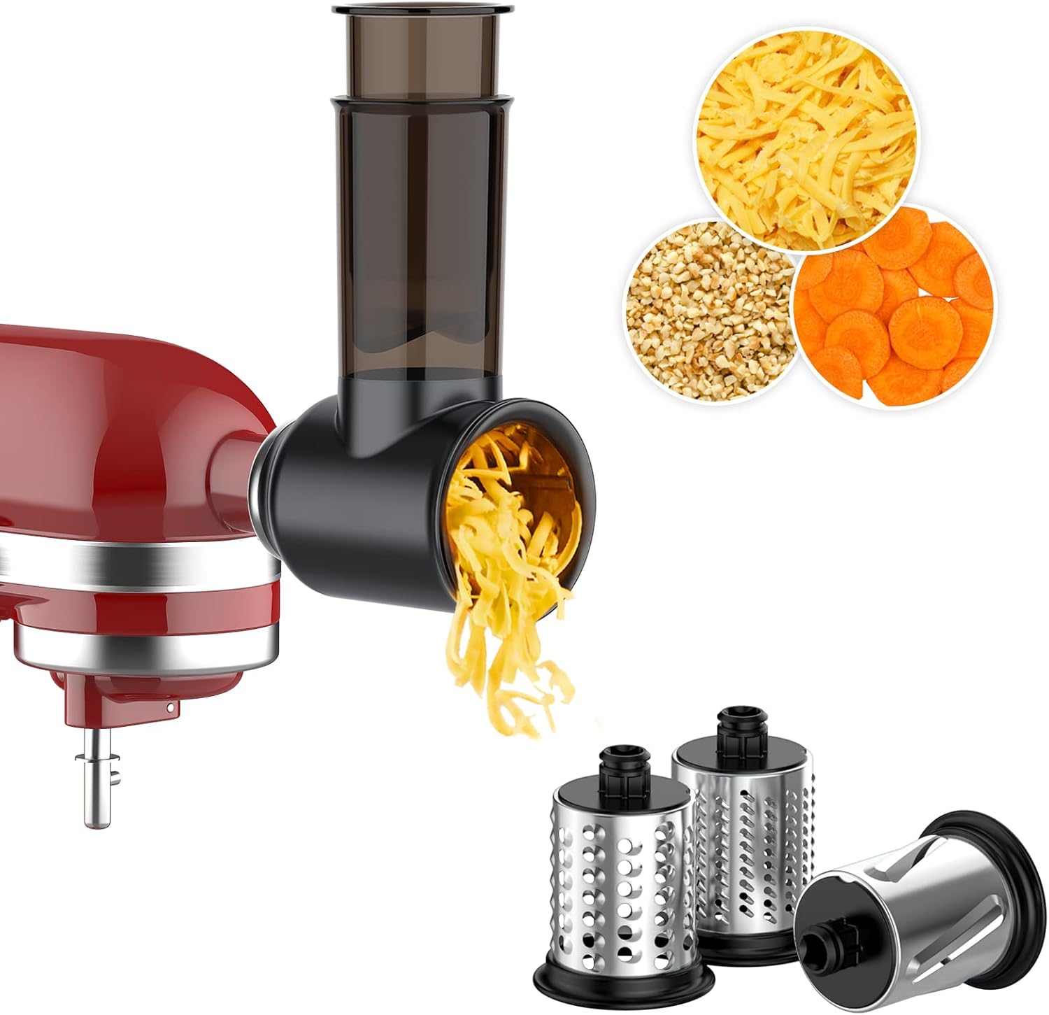 Amazon.com: Slicer Shredder Attachments for KitchenAid Stand Mixer ...