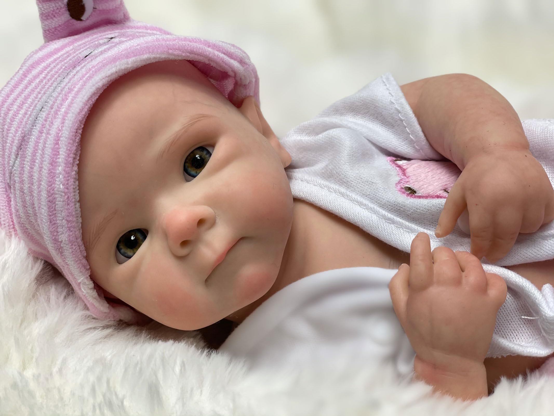 Amazon.com: Mire & Mire Reborn Baby Dolls 12" Girl Full Body Silicone ...