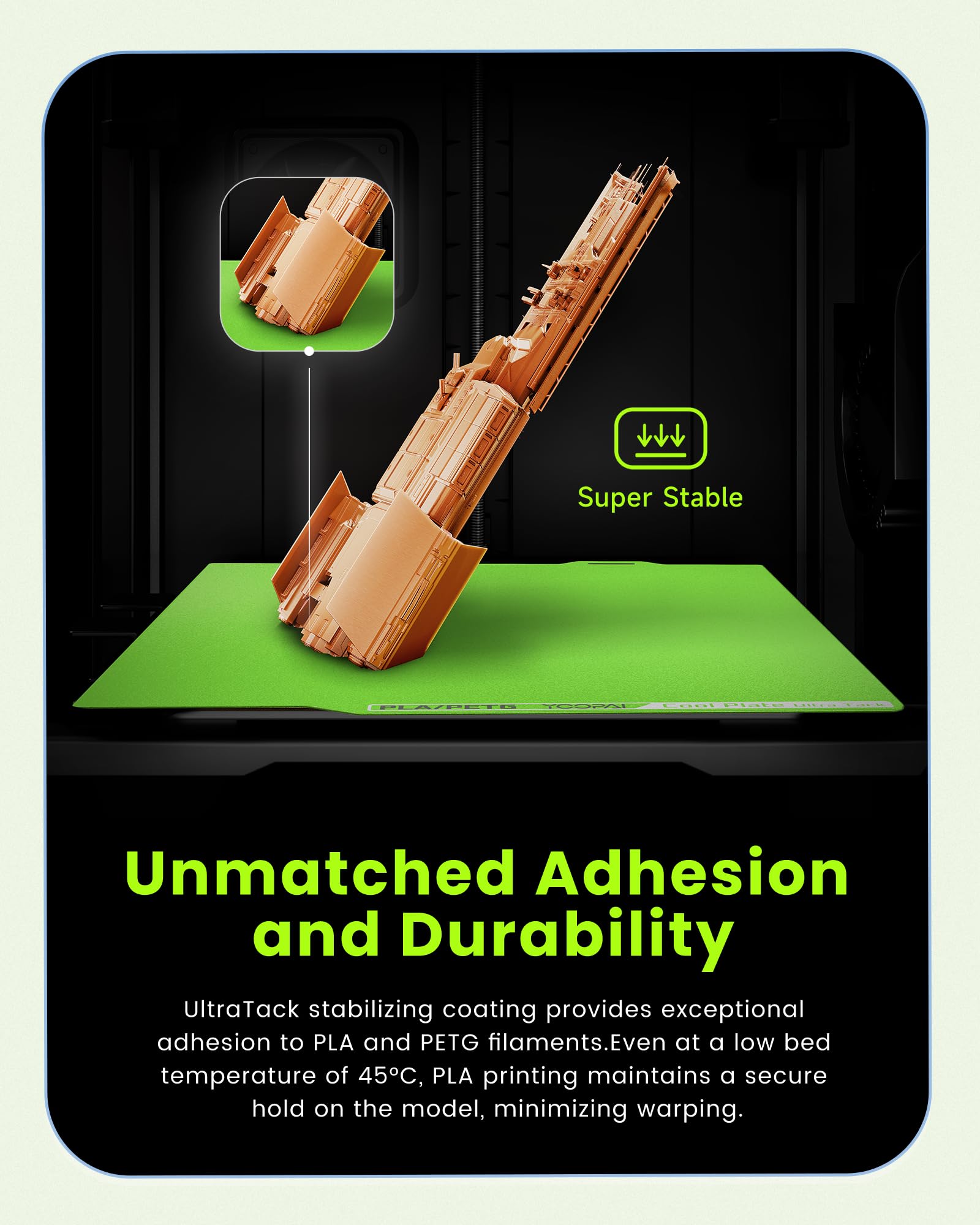 Snapklik.com : YOOPAI Cold Low Temperature Build Plate For Bambu Lab A1 ...