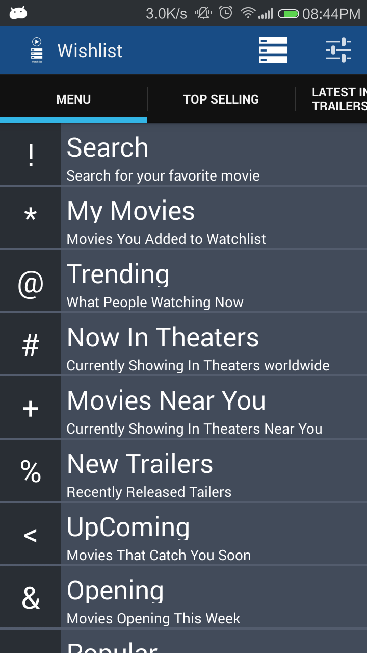 Movie watchlist - App on Amazon Appstore