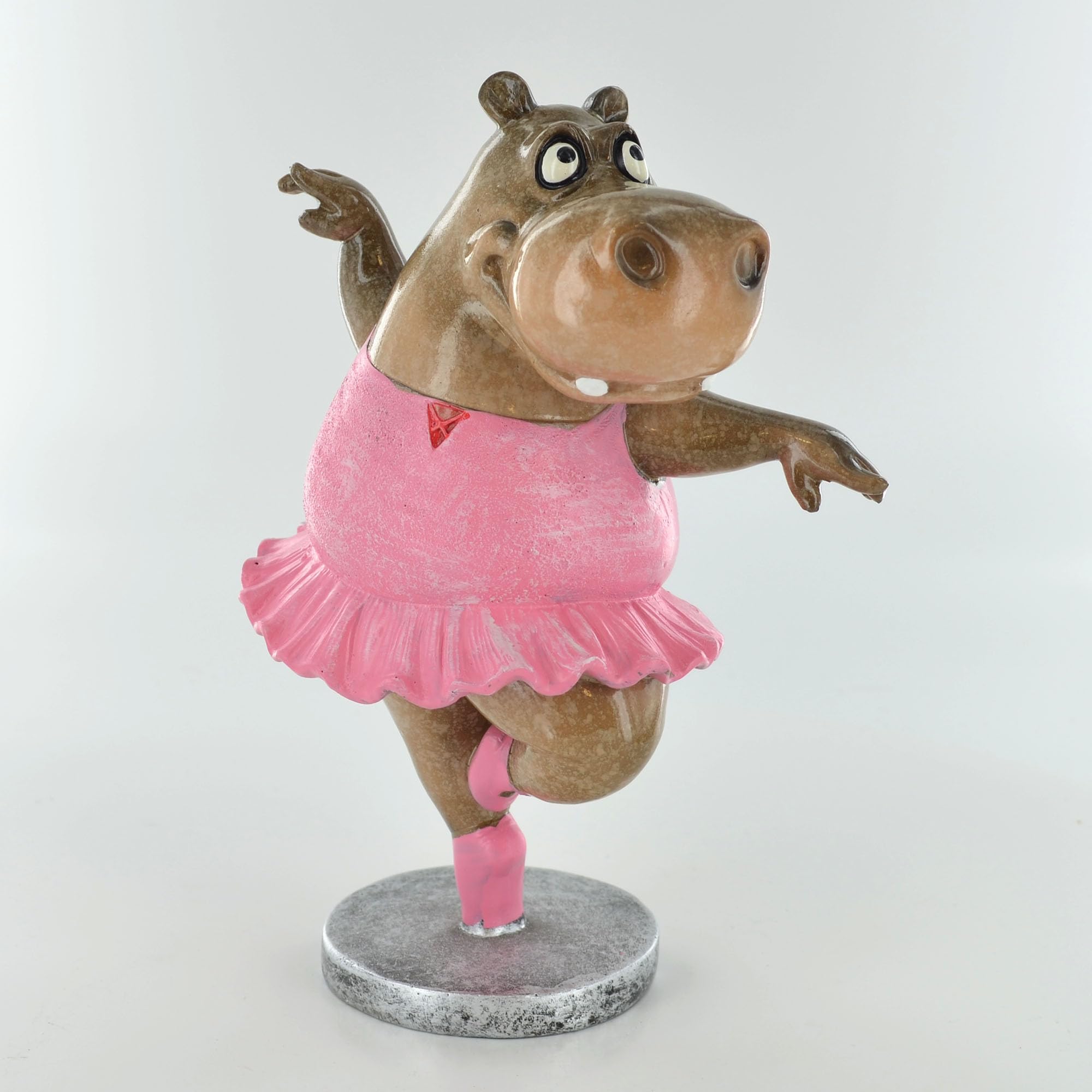 Amazon.com: Comical Hippo Hippopotamus Ballerina Figurine : Home & Kitchen