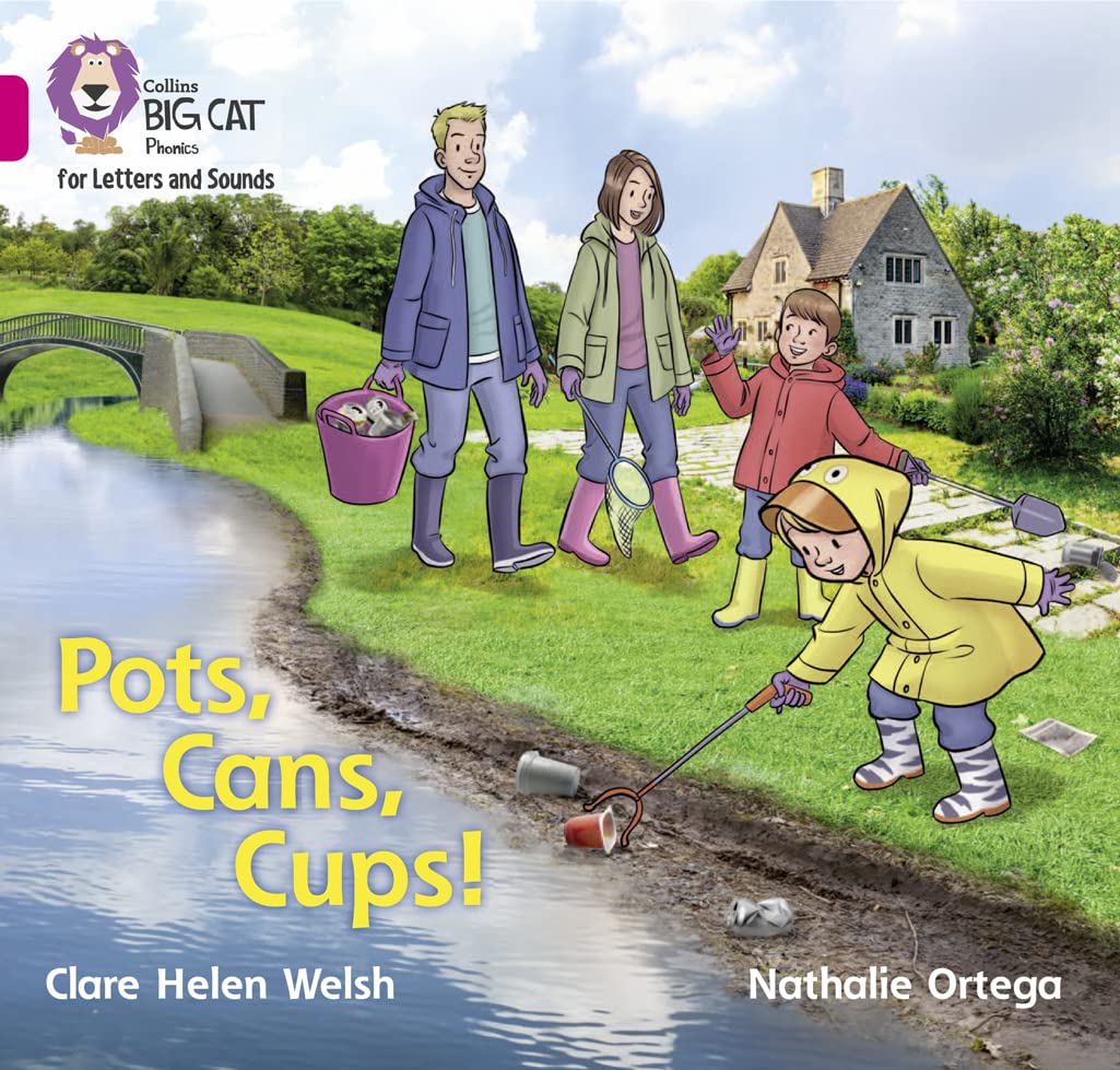 Pots, Cans, Cups!: Band 01B/Pink B (Collins Big Cat Phonics for Letters ...