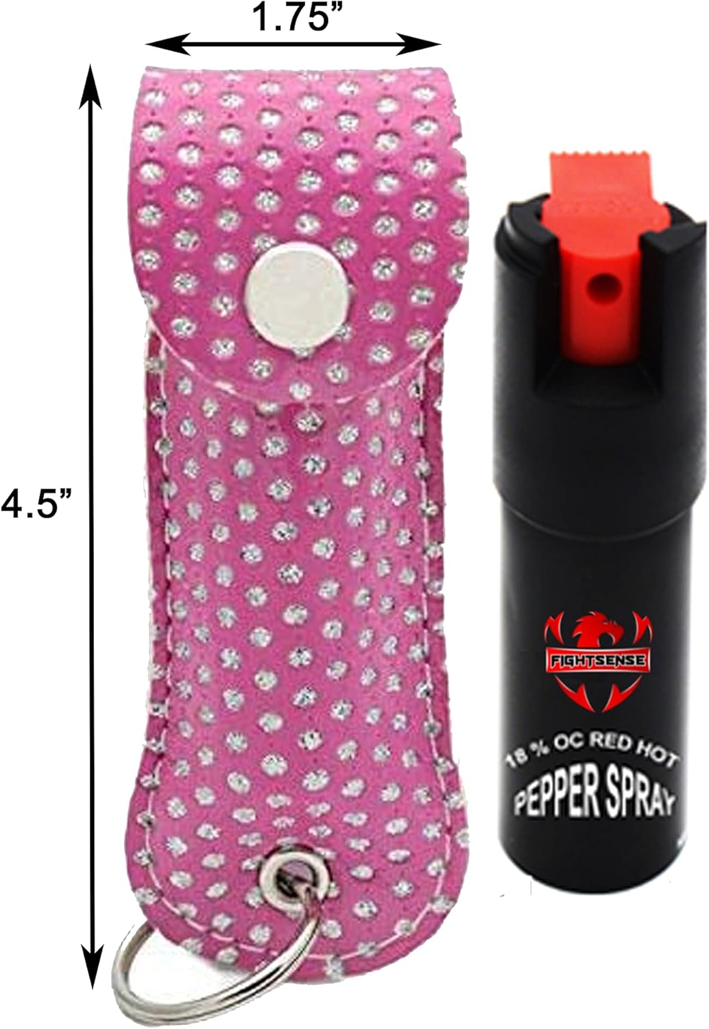 Fightsense Self Defense Pepper Spray and Personal Safety Alarm Combo Pack for Women Self Defense ...