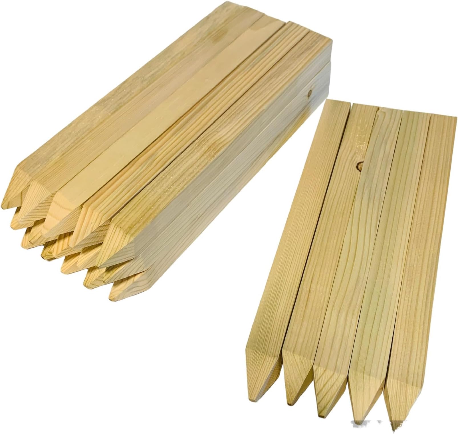 20 Pack 12" (300mm) Treated SITE PEGS Wooden Stakes Posts PEGS Garden ...