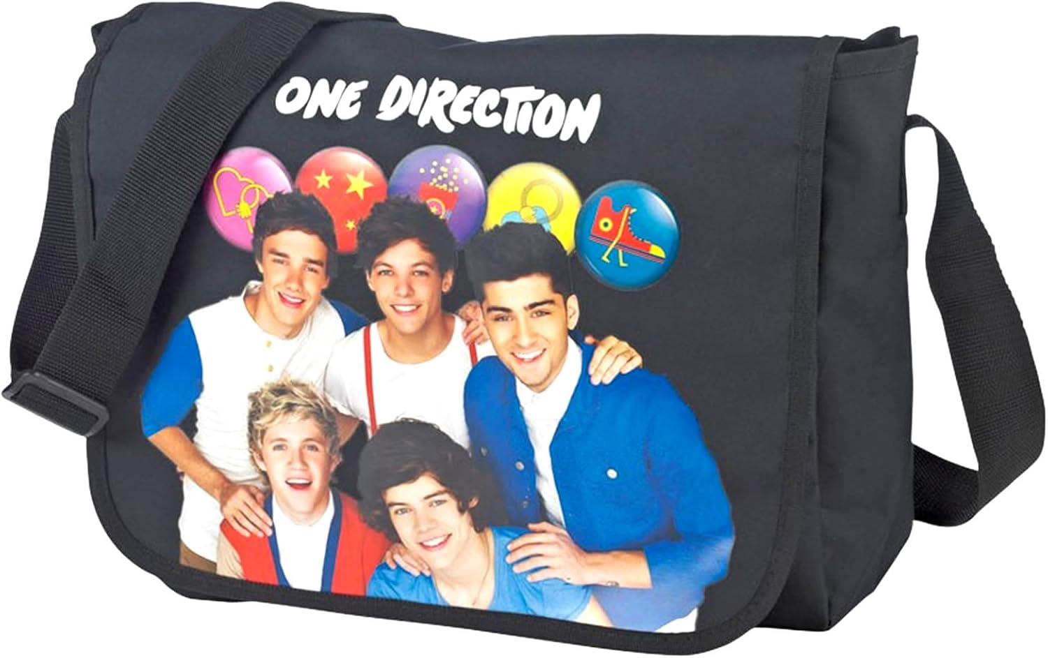 One Direction 1D Bag; Messenger Bag, School Bag, Rucksack, Satchel ...