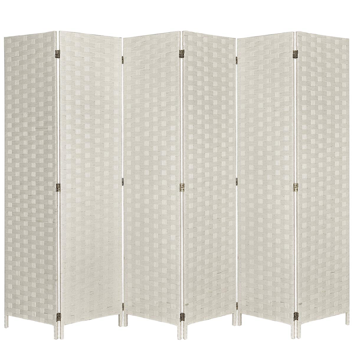 Buy RHF 6 ft.Tall 16" Wide Room Dividers,Double Side Woven Fiber ...