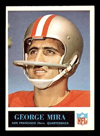 Amazon.com: Football NFL 1965 Philadelphia #179 George Mira Excellent ...