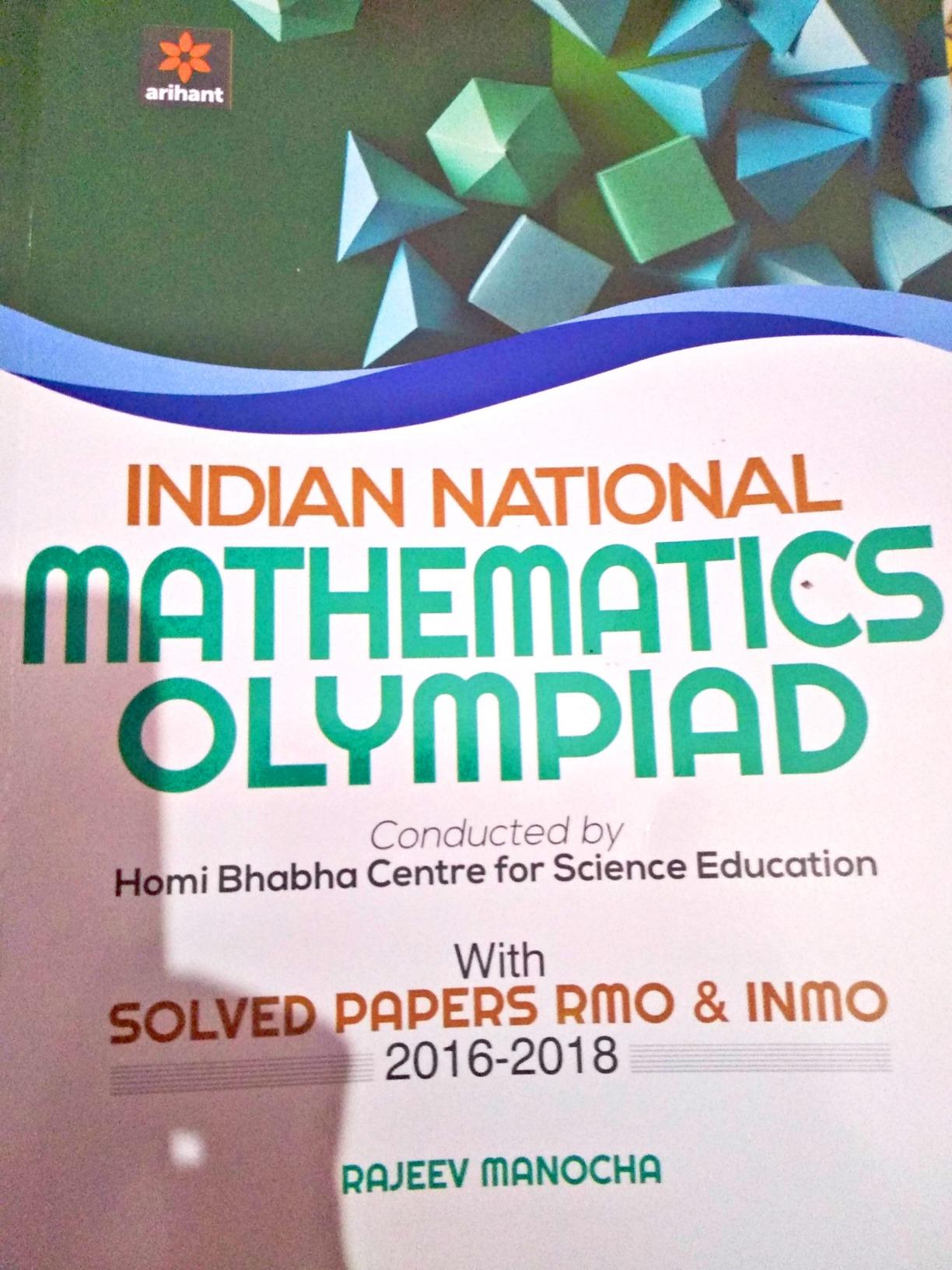 Amazon.in: Buy Indian National Mathematics Olympiad Book Online at Low ...