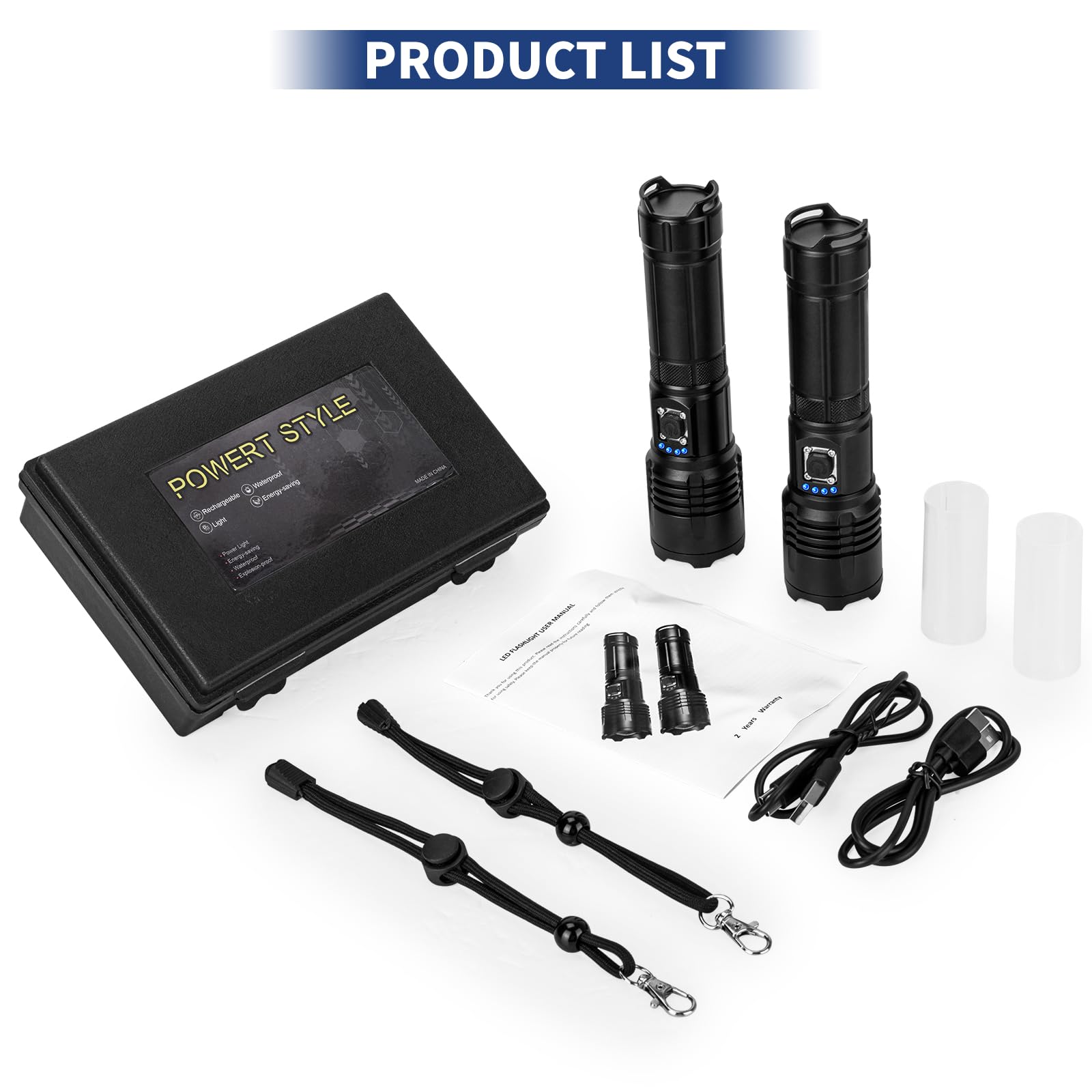 Nextorch 900 Lumens High Output 18650 Tactical Flashlight
