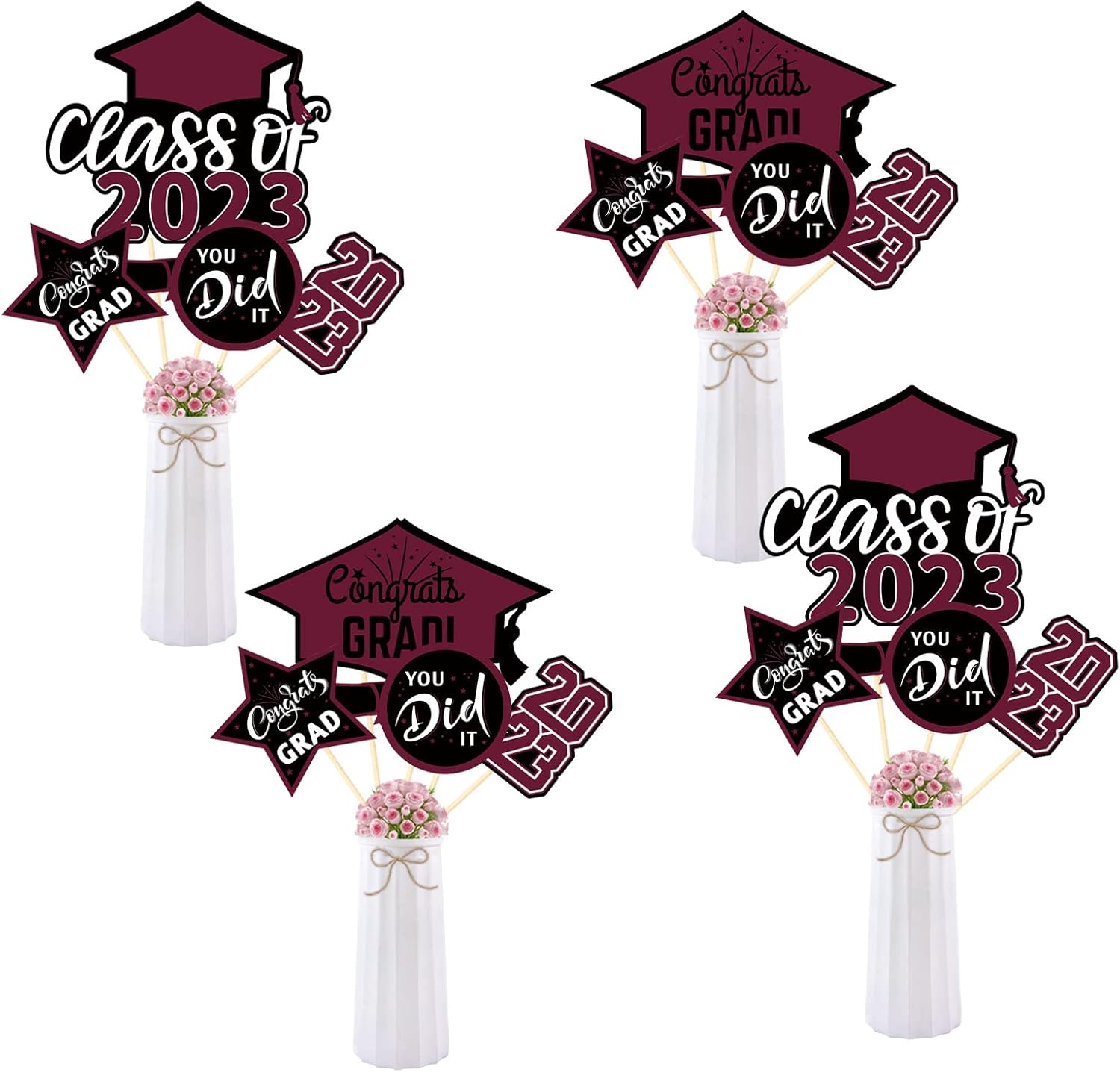 Graduation Party Decoration Stick, 20PCS school leavers party ...
