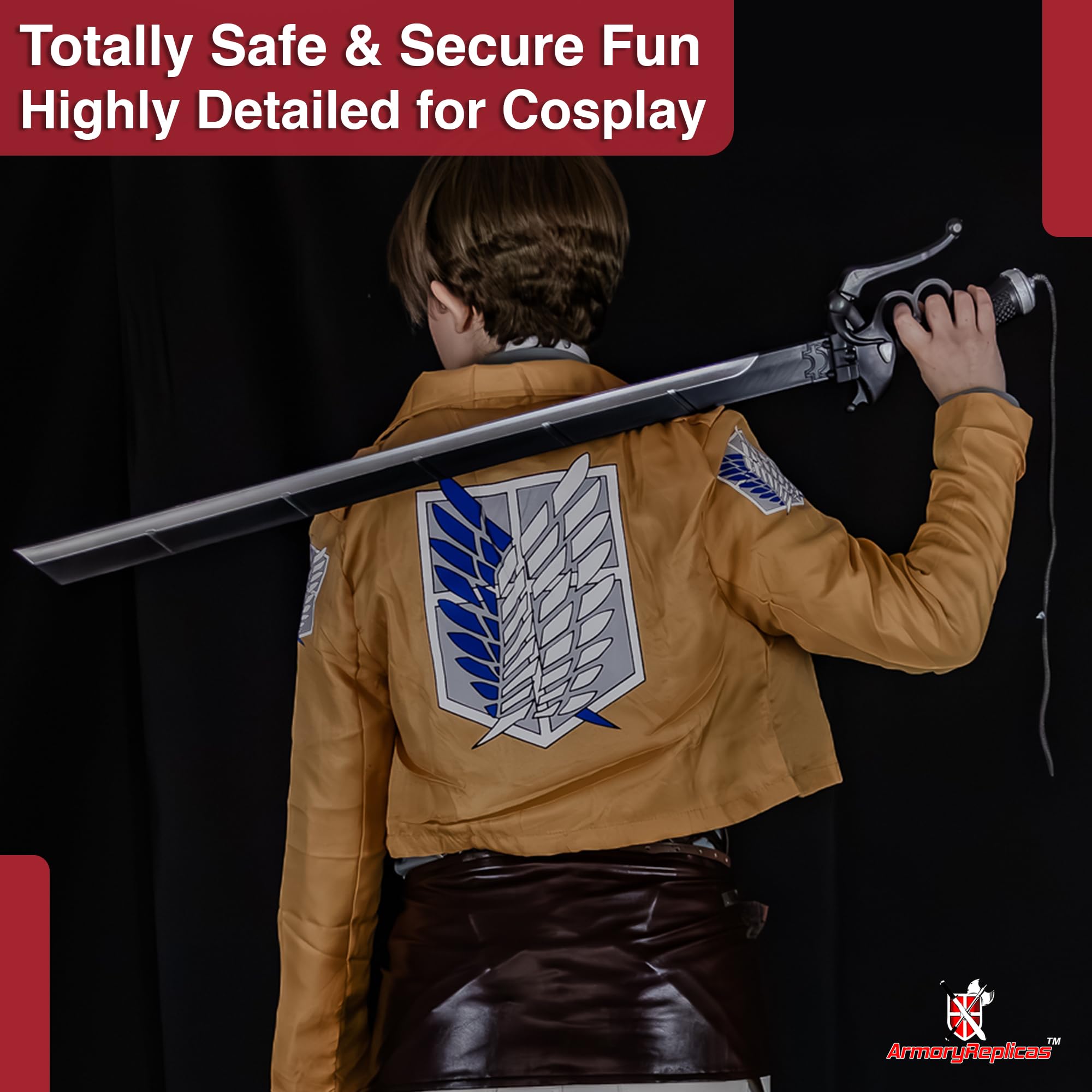 Conan Sword Armory Replicas™ - Titan Attack Kirito's Angola Larp Sword