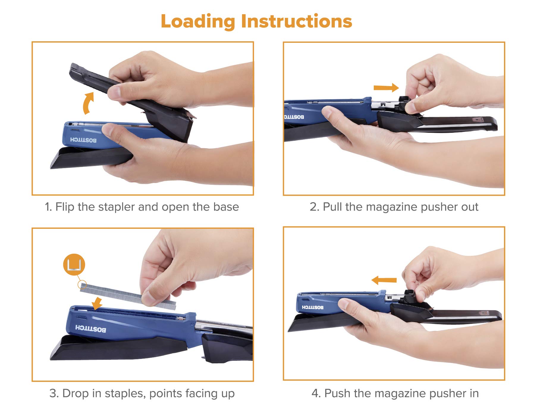 Snapklik.com : Office Executive 3 In 1 Stapler, Includes 210 Staples ...
