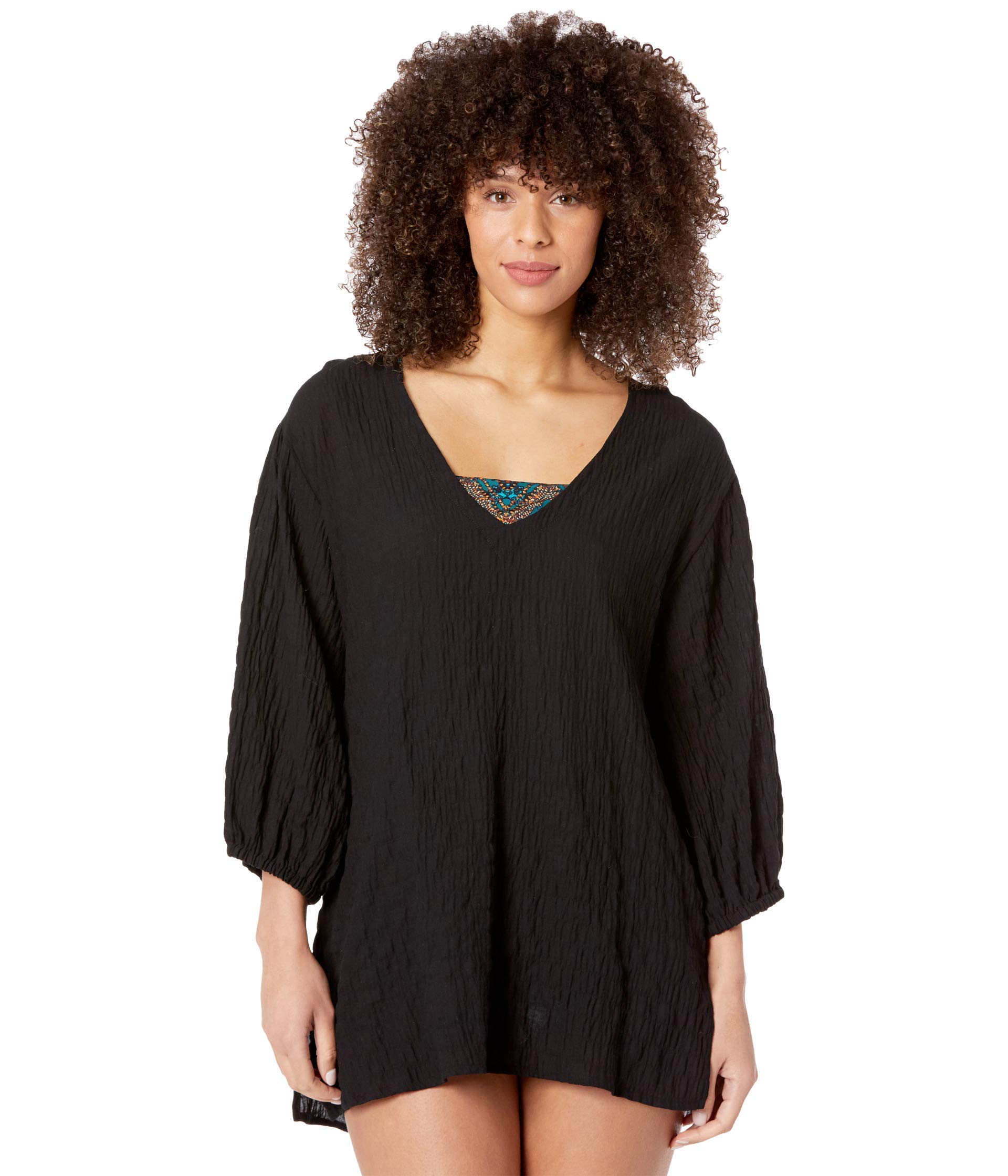 Fiona Puffed Sleeve Tunic - Sandyswim