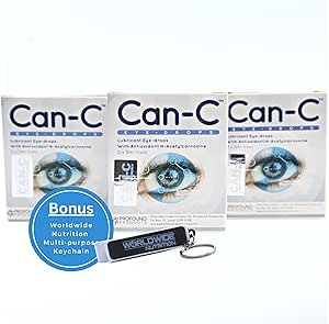 Can-C Collirio - Collirio naturale - Collirio lubrificante con NAC antiossidante - Gocce per ...